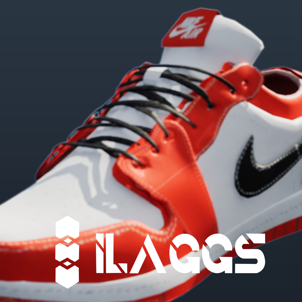 ArtStation - Air Jordan 1 Low OG Shattered Backboard