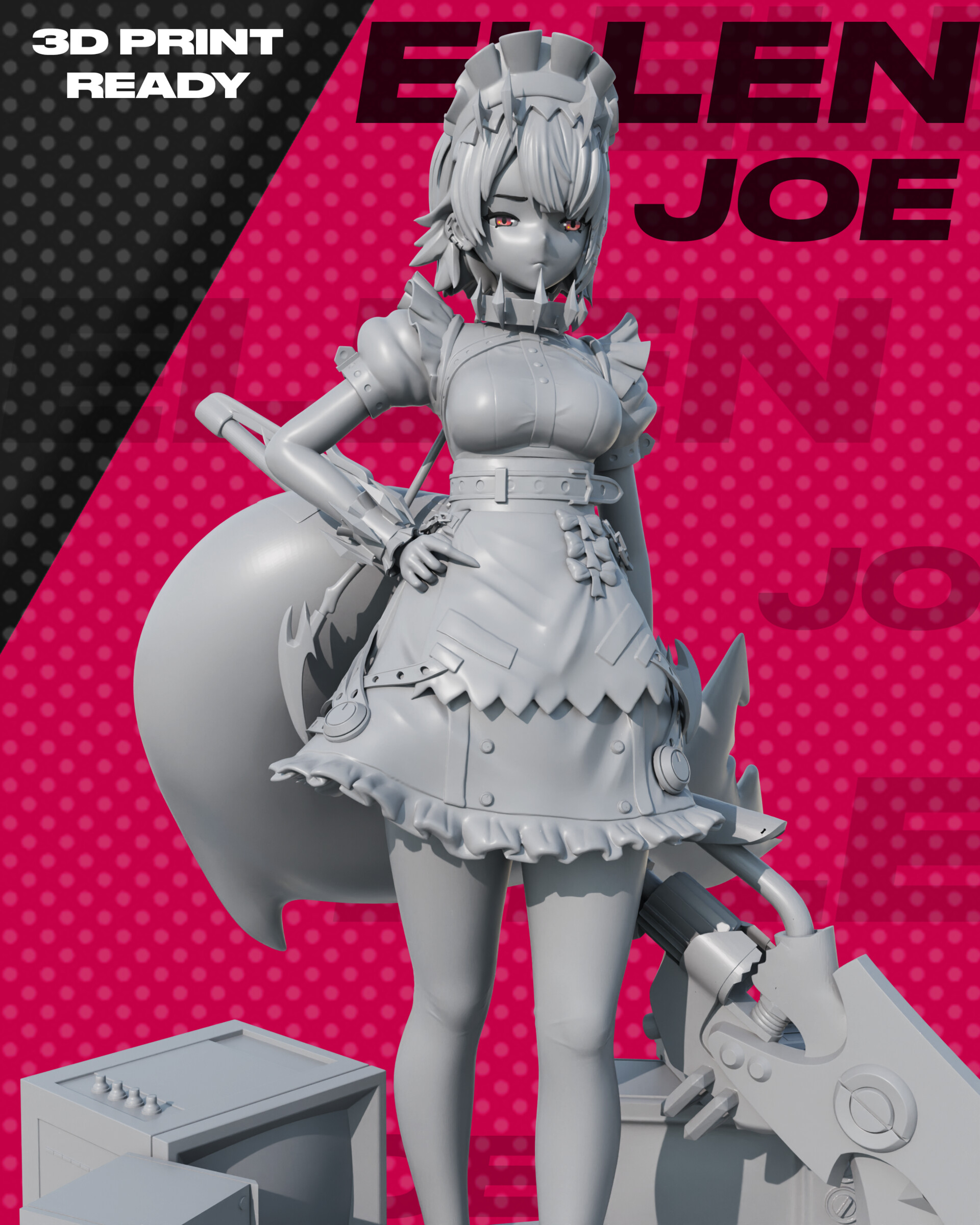 ArtStation - Ellen Joe figure