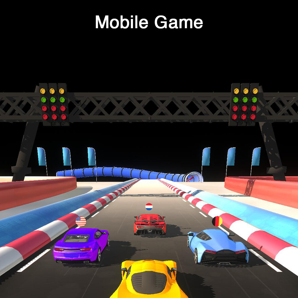ArtStation - Mobile Race Game / Level Design / Models / VFXs / UI