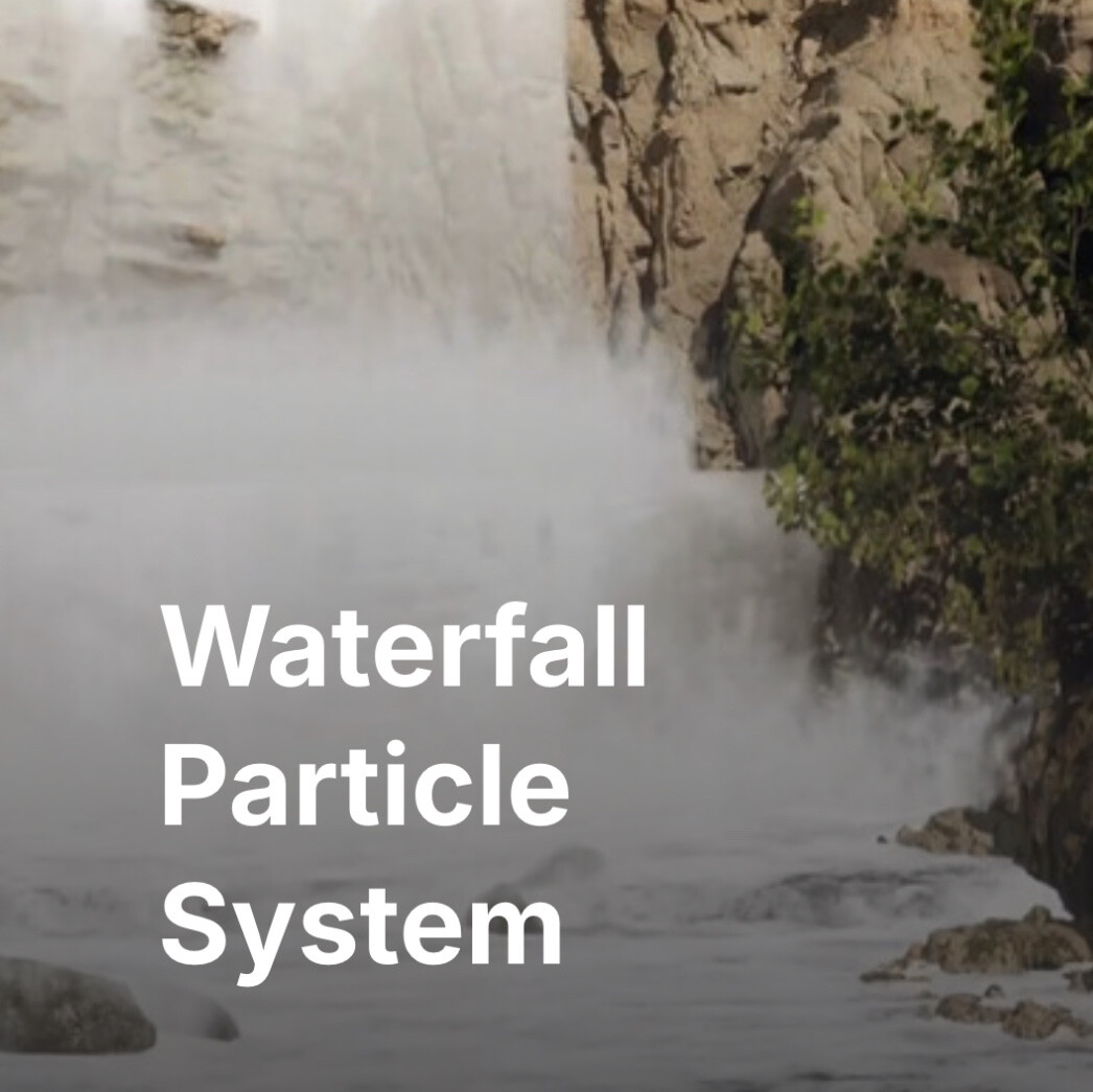 ArtStation - Waterfall Particle System