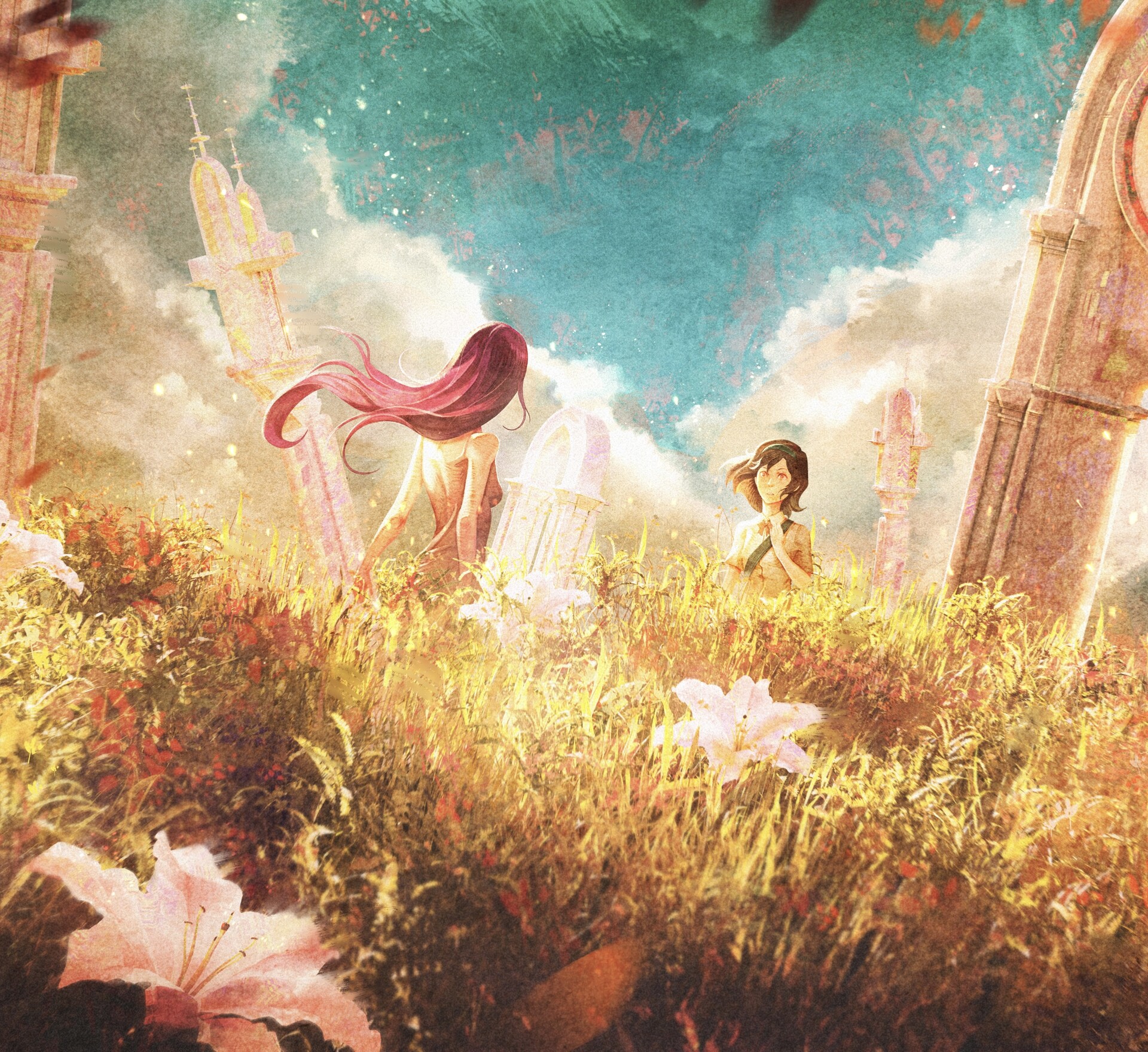 ArtStation - Us in Spring