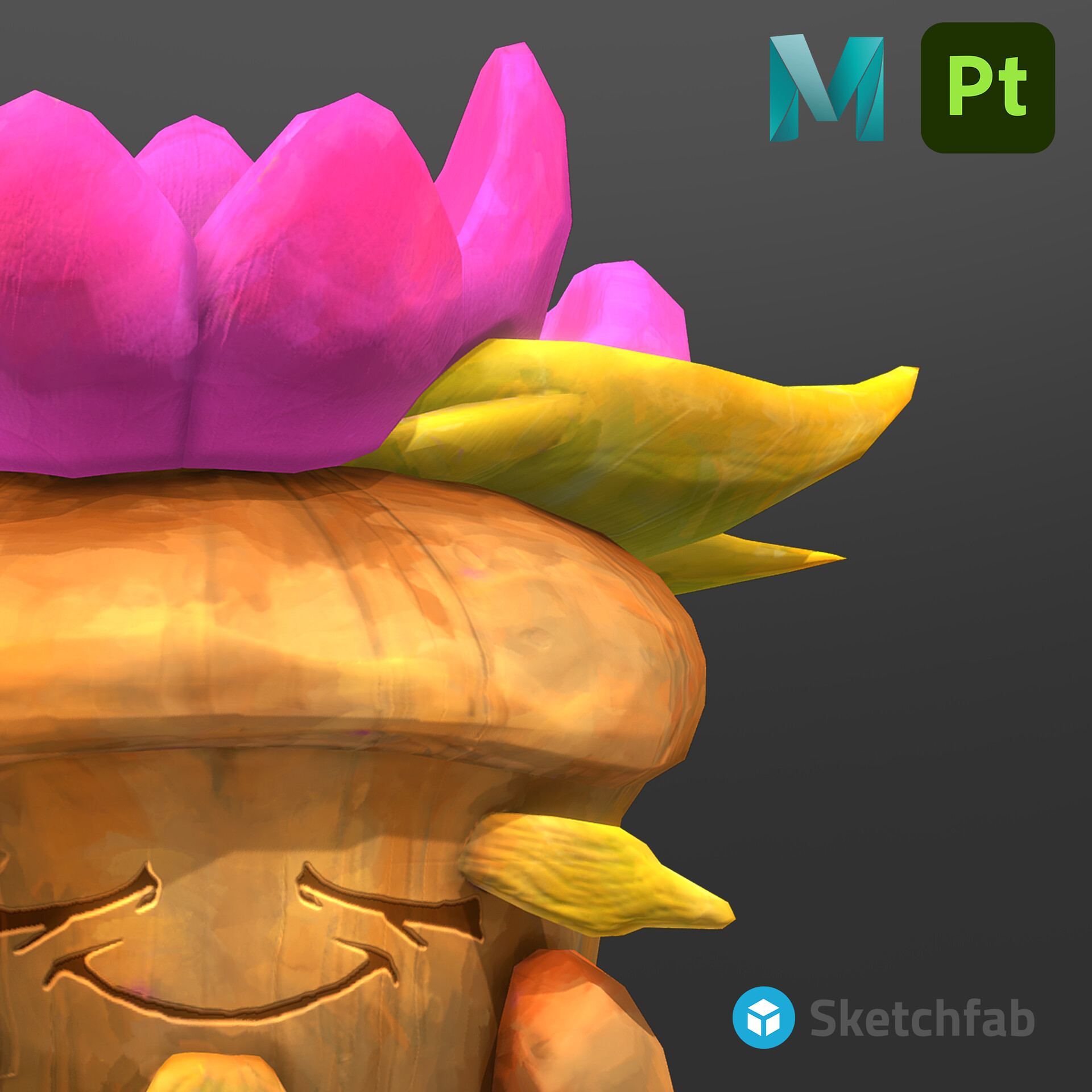 ArtStation - Low-Poly Forest Sprite Creature