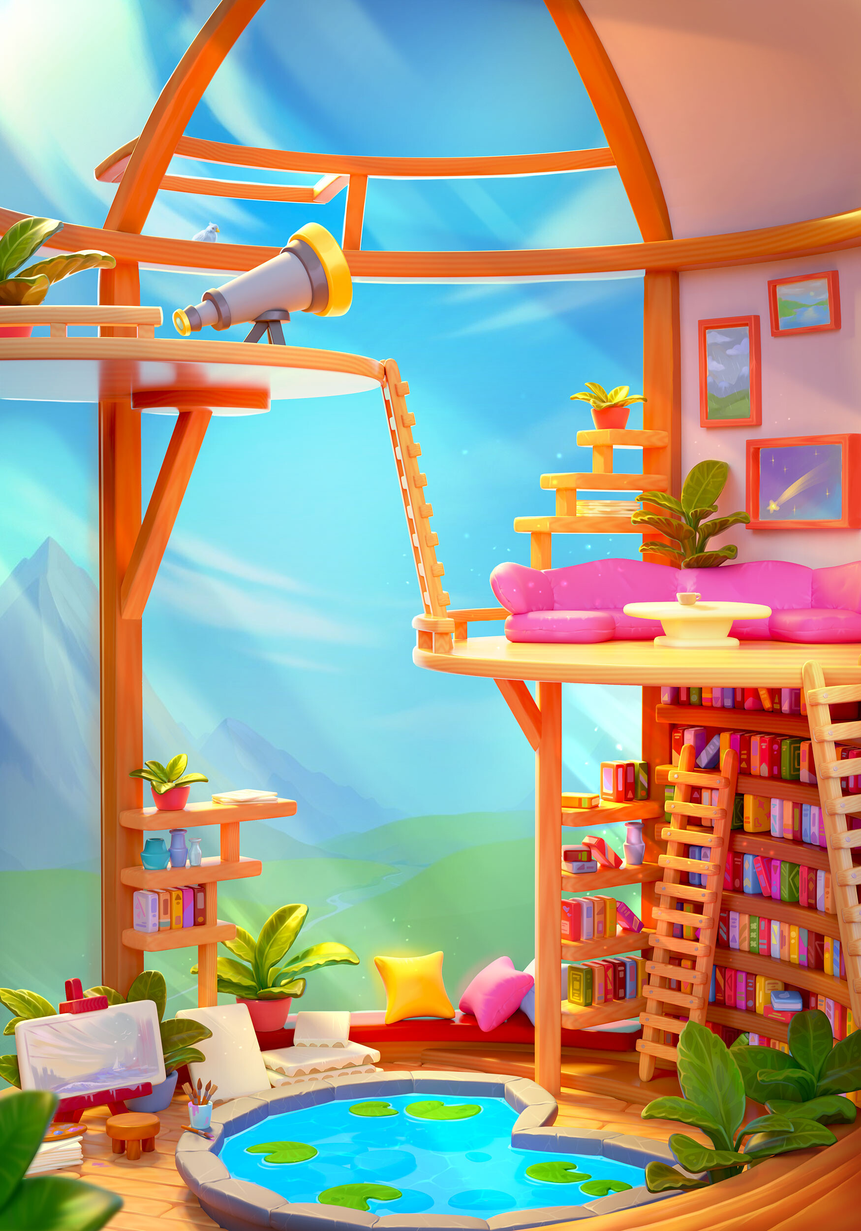 ArtStation - Сozy place