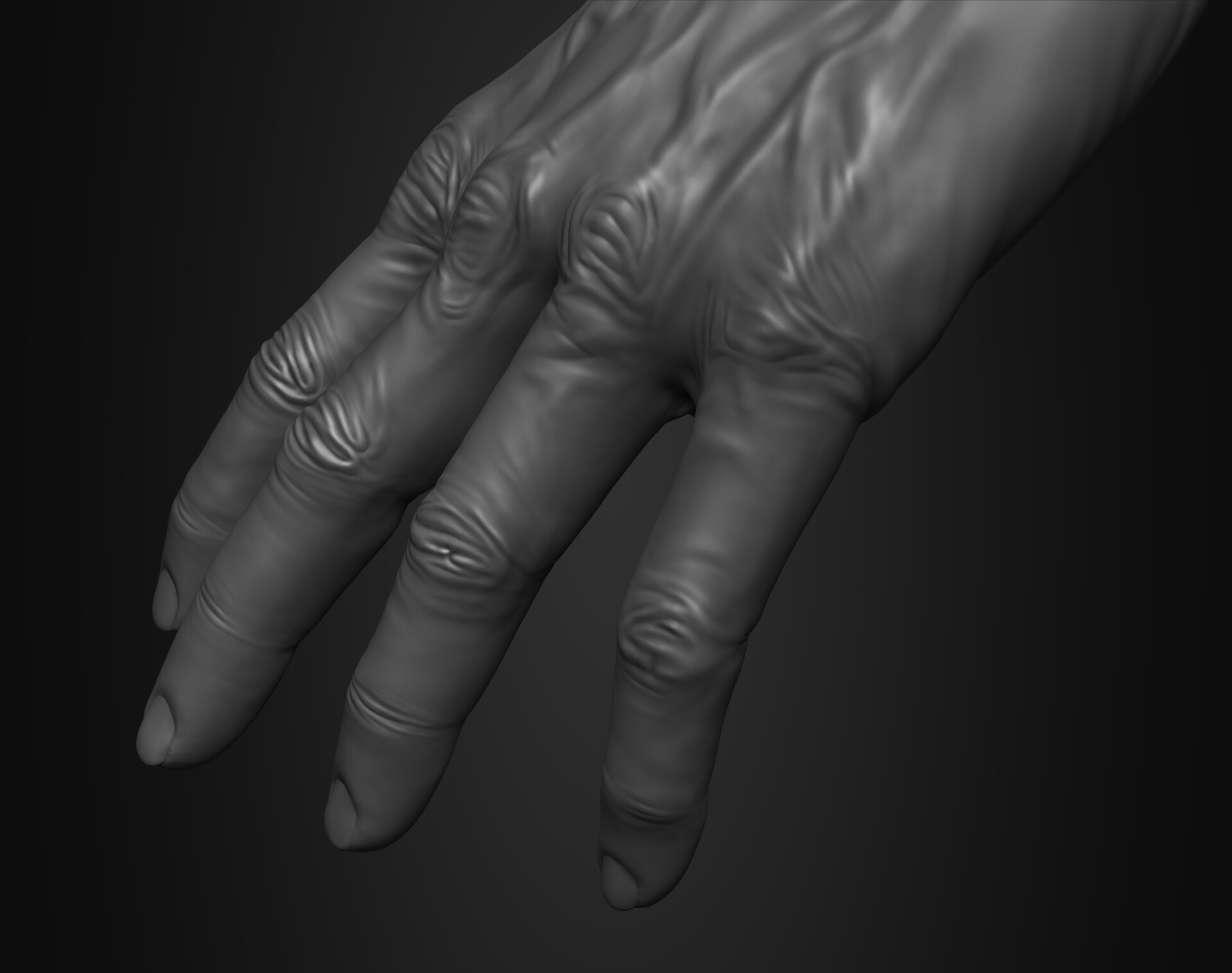 ArtStation - Hand study - Sculpt