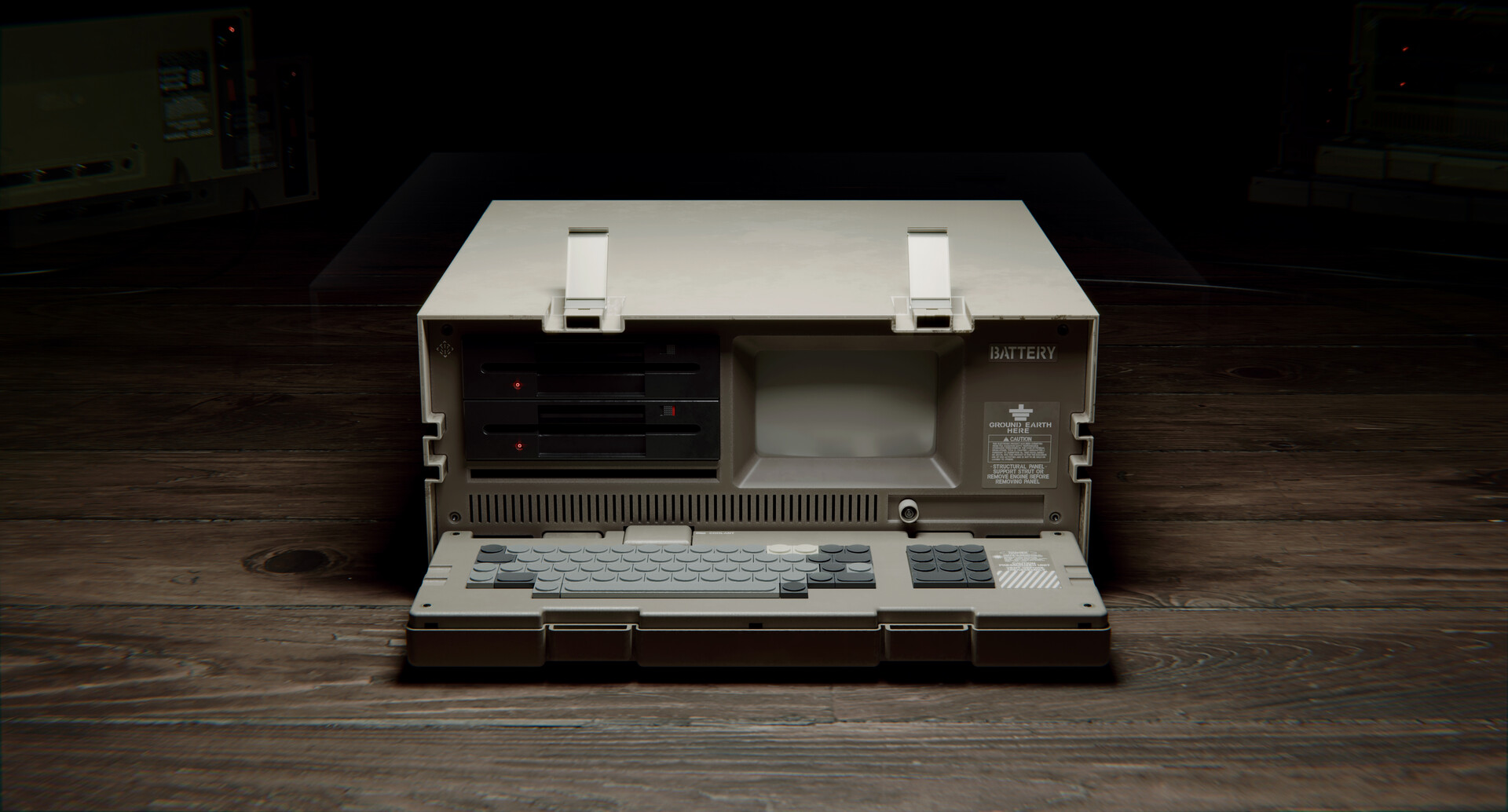 ArtStation - Old computer