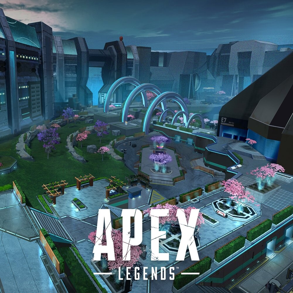 ArtStation - Apex Legends E-District Map: Energy bank
