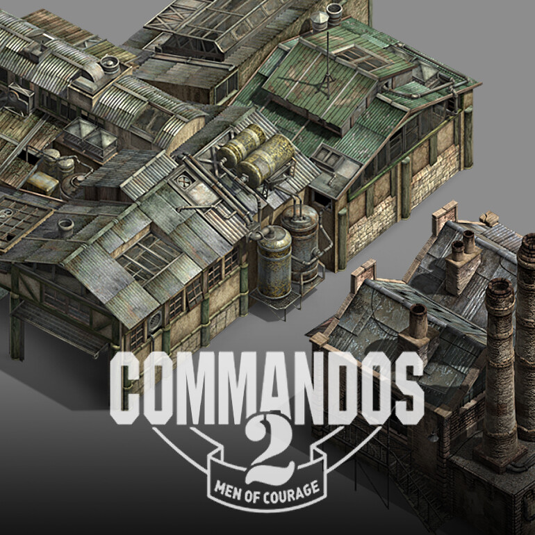 ArtStation - War Scenario Buildings