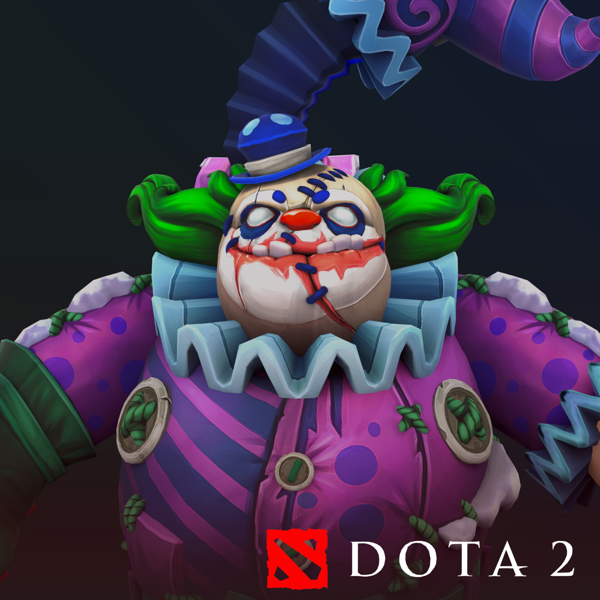 ArtStation - DOTA 2 Pudge - Character Art Skin