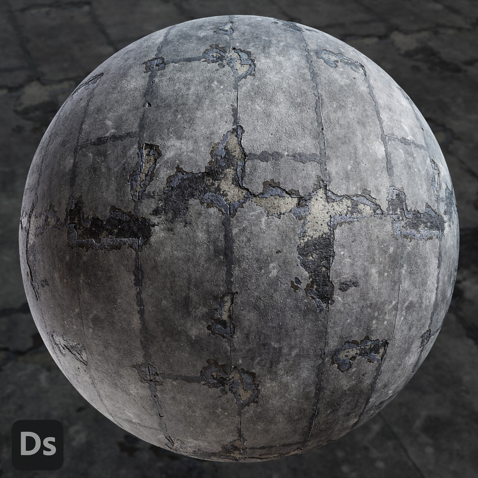 ArtStation - Old Ruberoid Materials