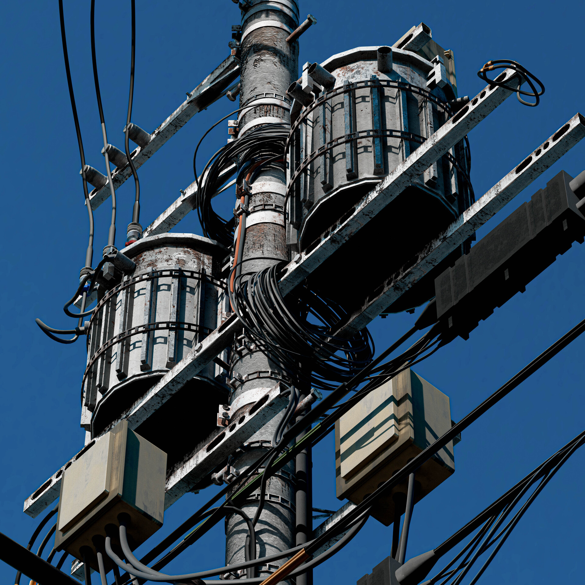 ArtStation - Japanese Utility Pole