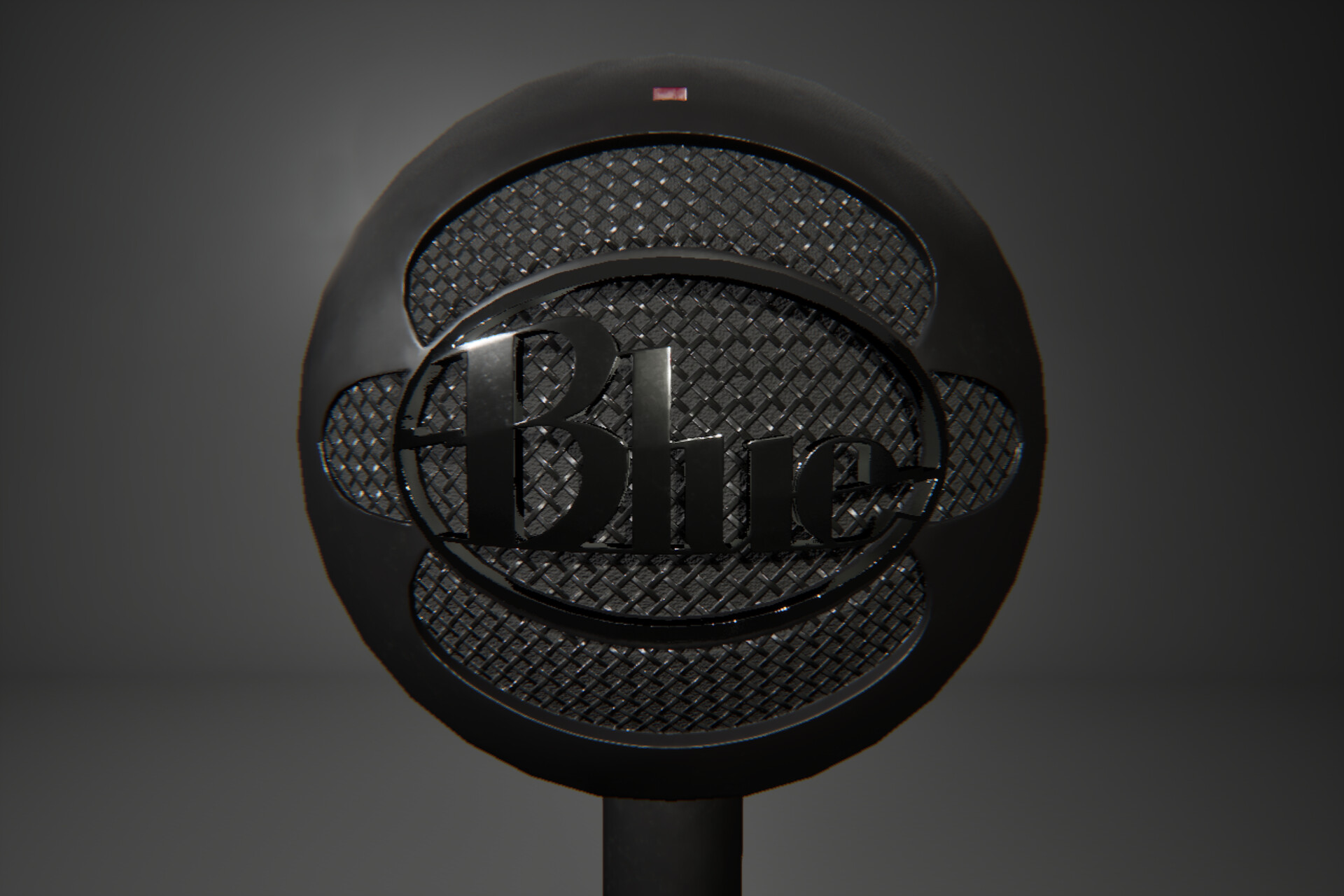 ArtStation - 3D Blue Snowball iCE microphone