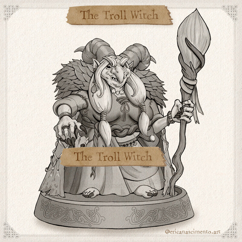 ArtStation - The Troll Witch
