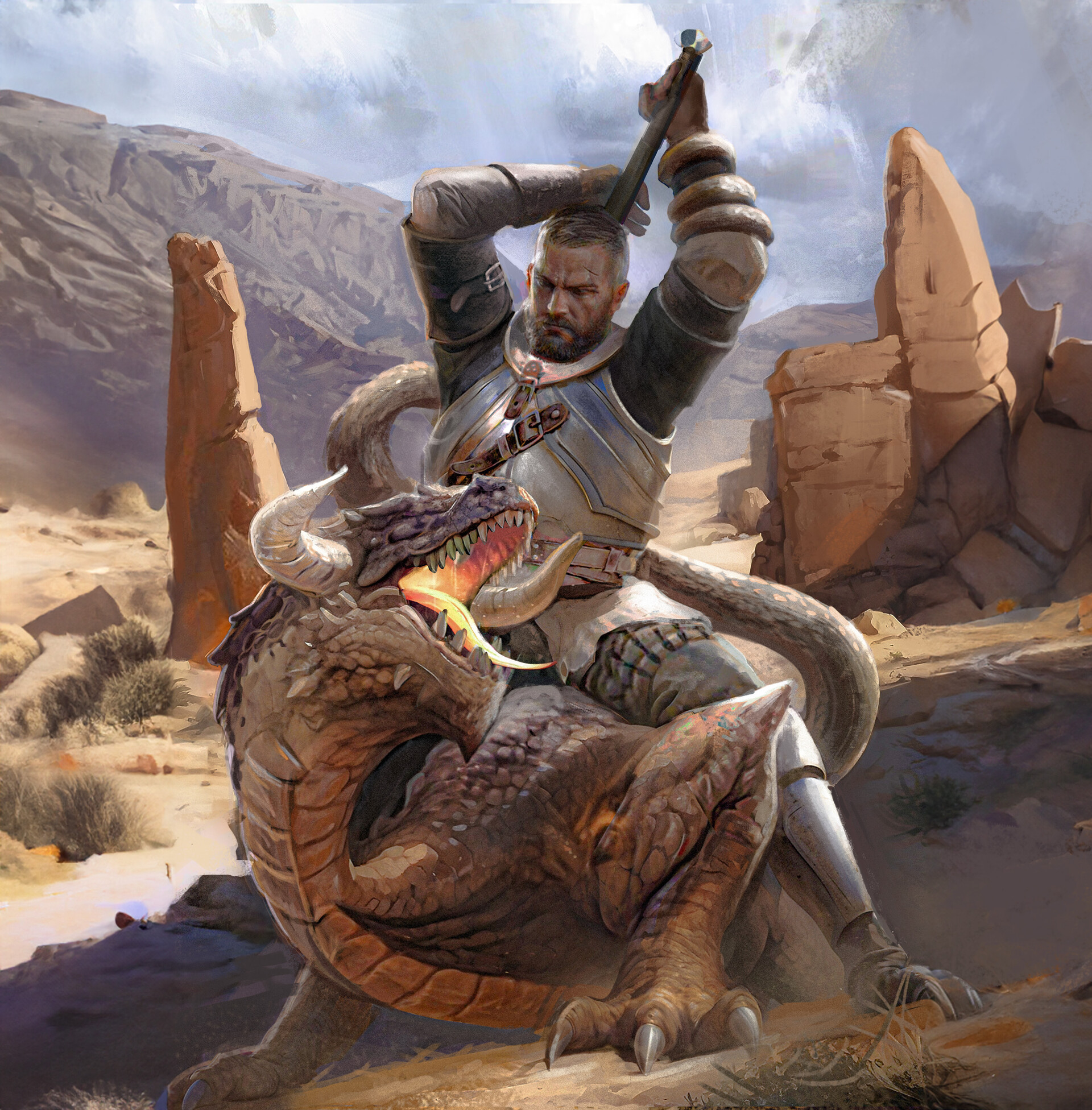 ArtStation - Desert Monster