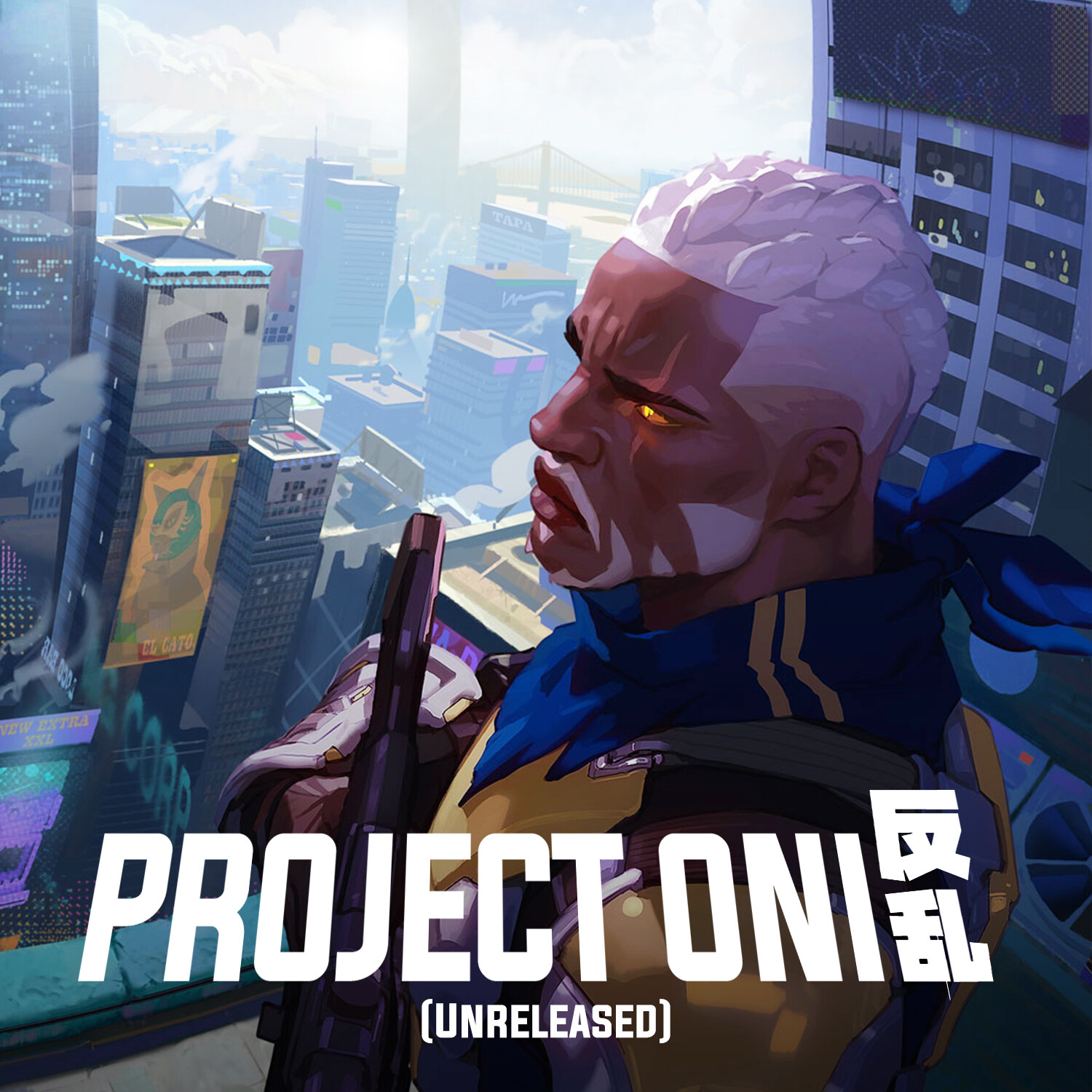 ArtStation - Project ONI (Unrealeased) -- Character Art Style
