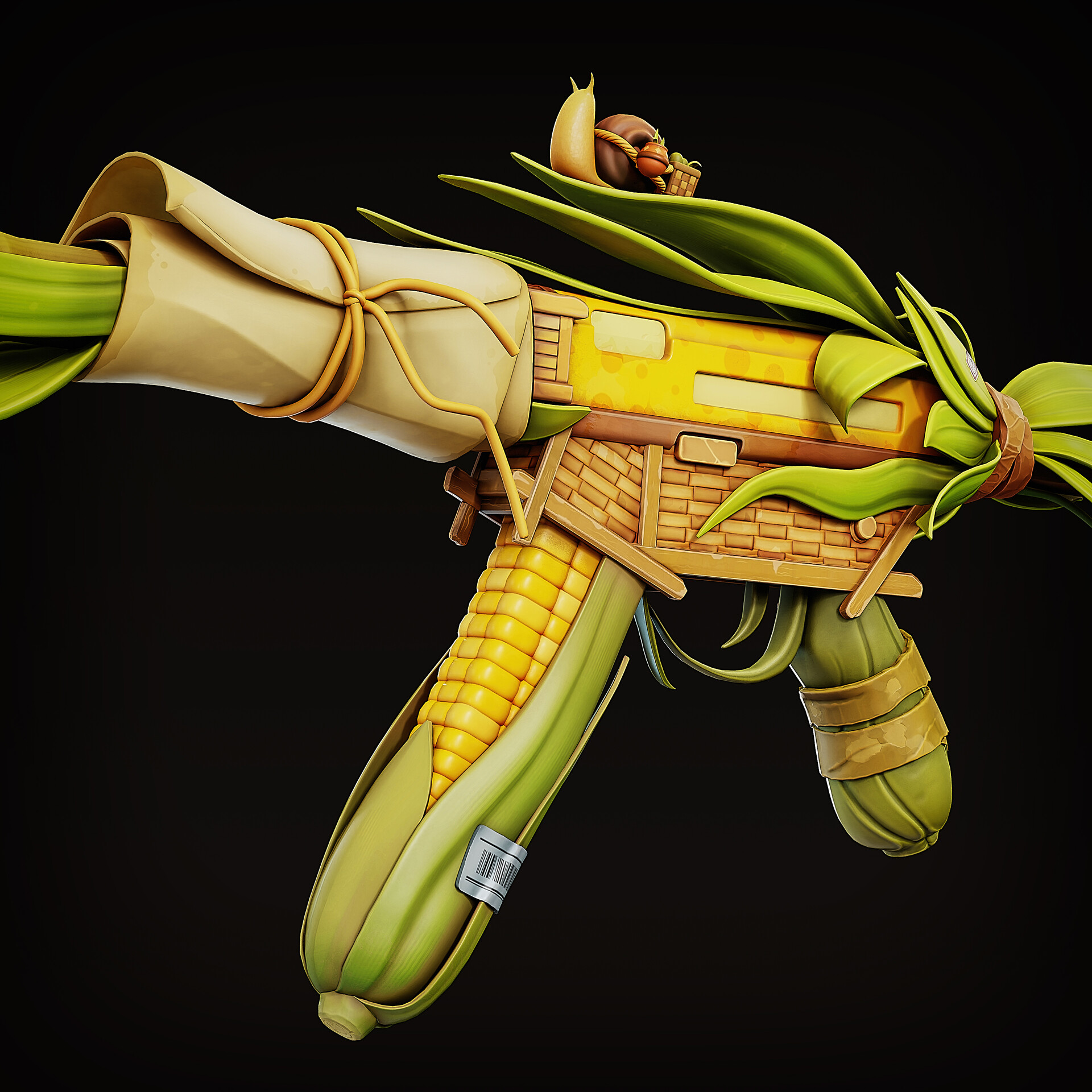 ArtStation - Corn Gun