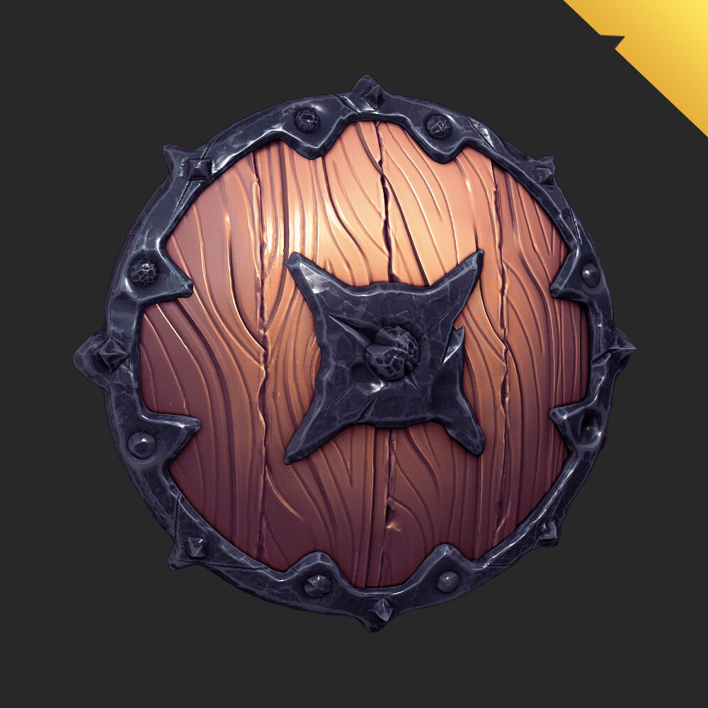 ArtStation - STYLIZED SHIELDS