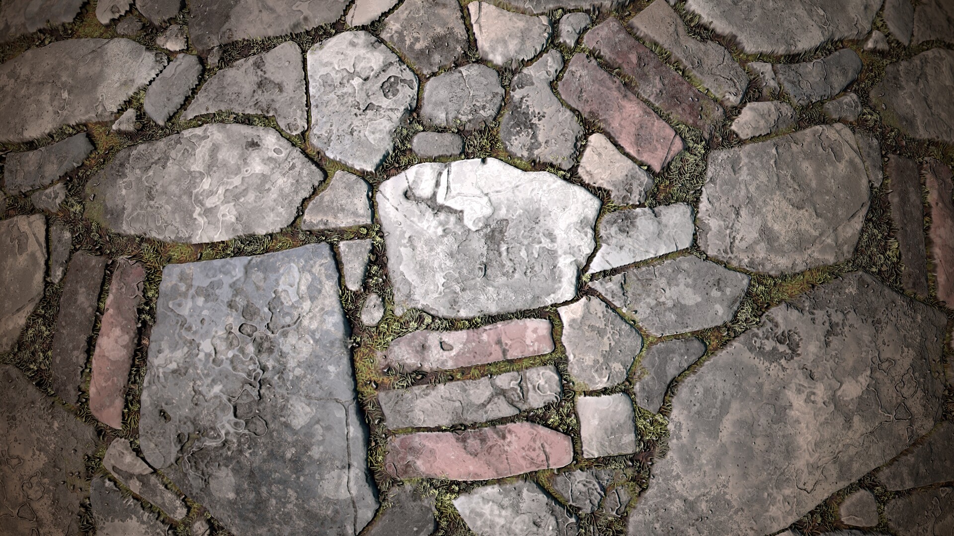 ArtStation - Stone Floor Material (Fully Procedural)