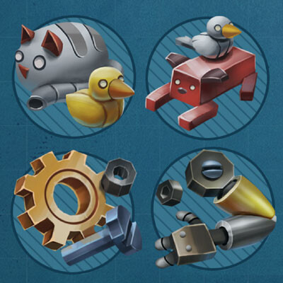 ArtStation - Steam World Build Icons