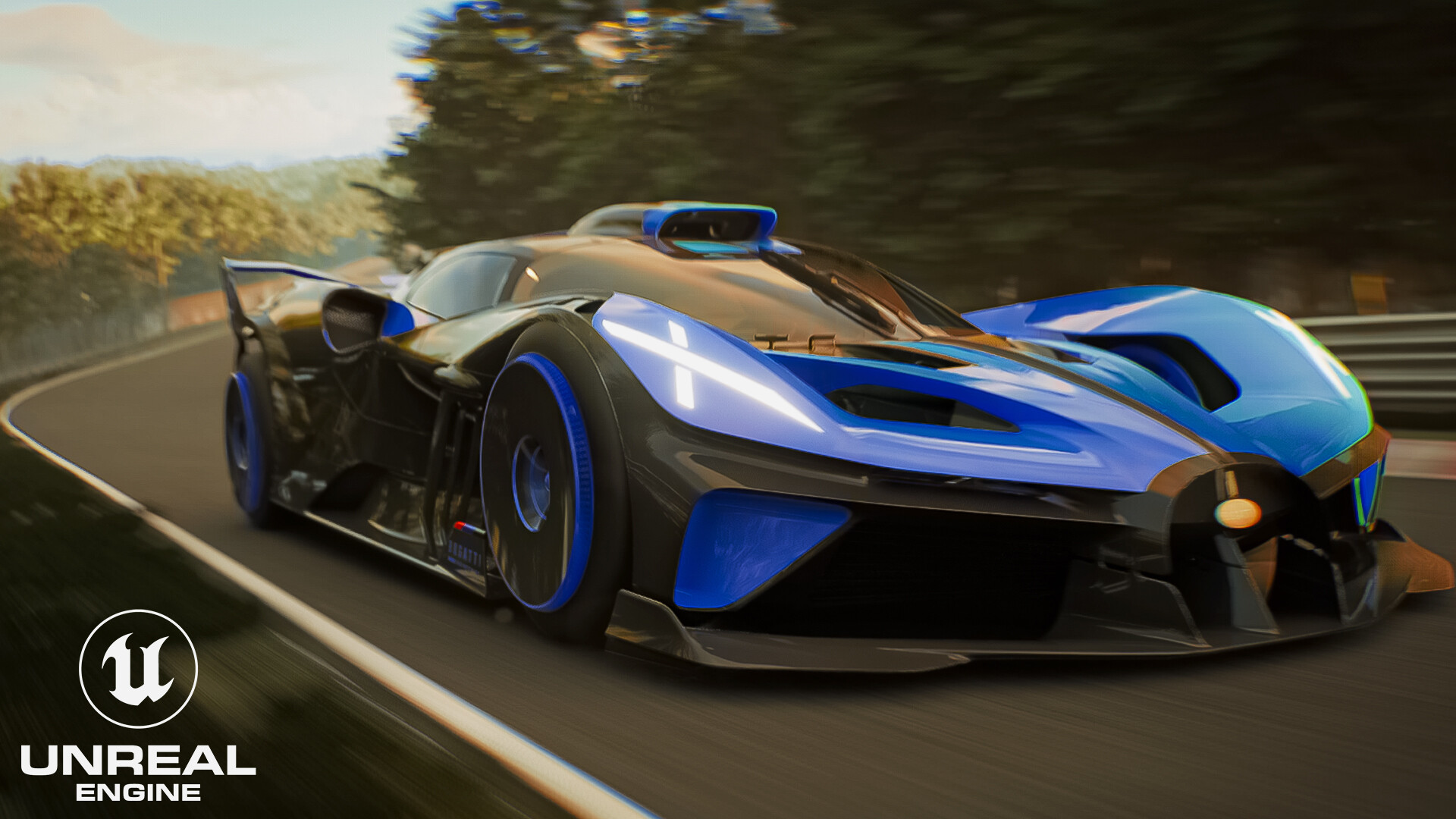 ArtStation - Bugatti Bolide Animation Project in Unreal Engine 5