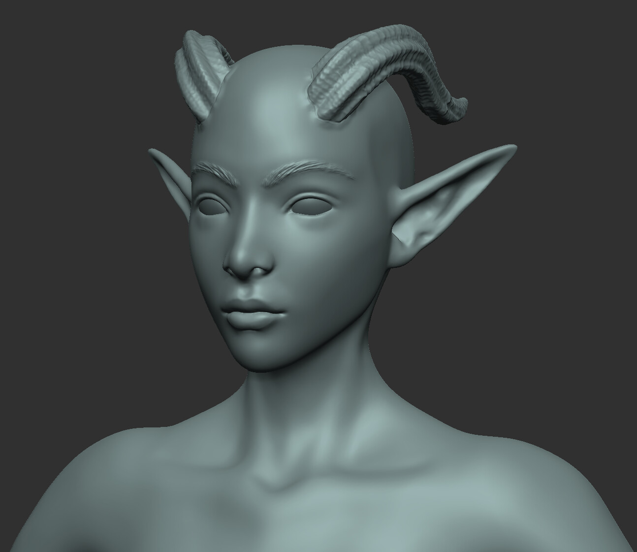 ArtStation - Tiefling WIP