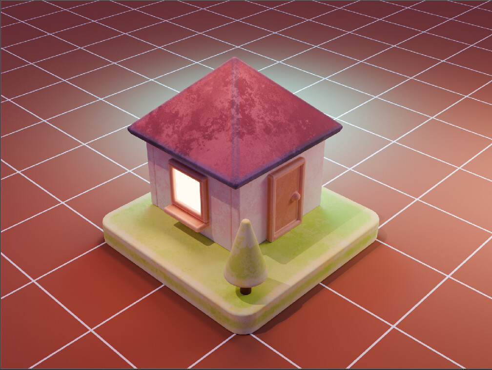 ArtStation - HOUSE SCENE 3D ANIMATION
