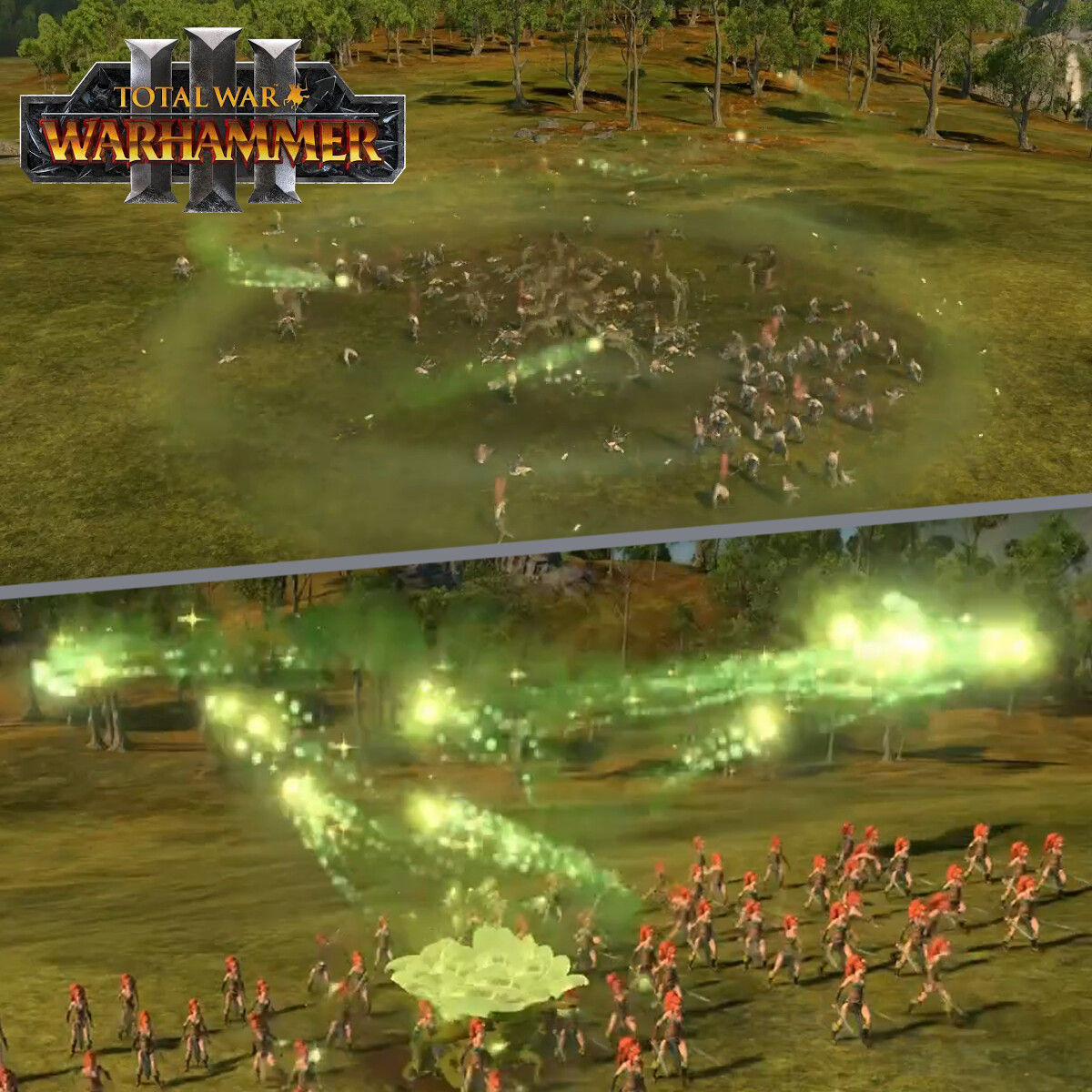 ArtStation - Total War: Warhammer 3 - Lore of Life VFX