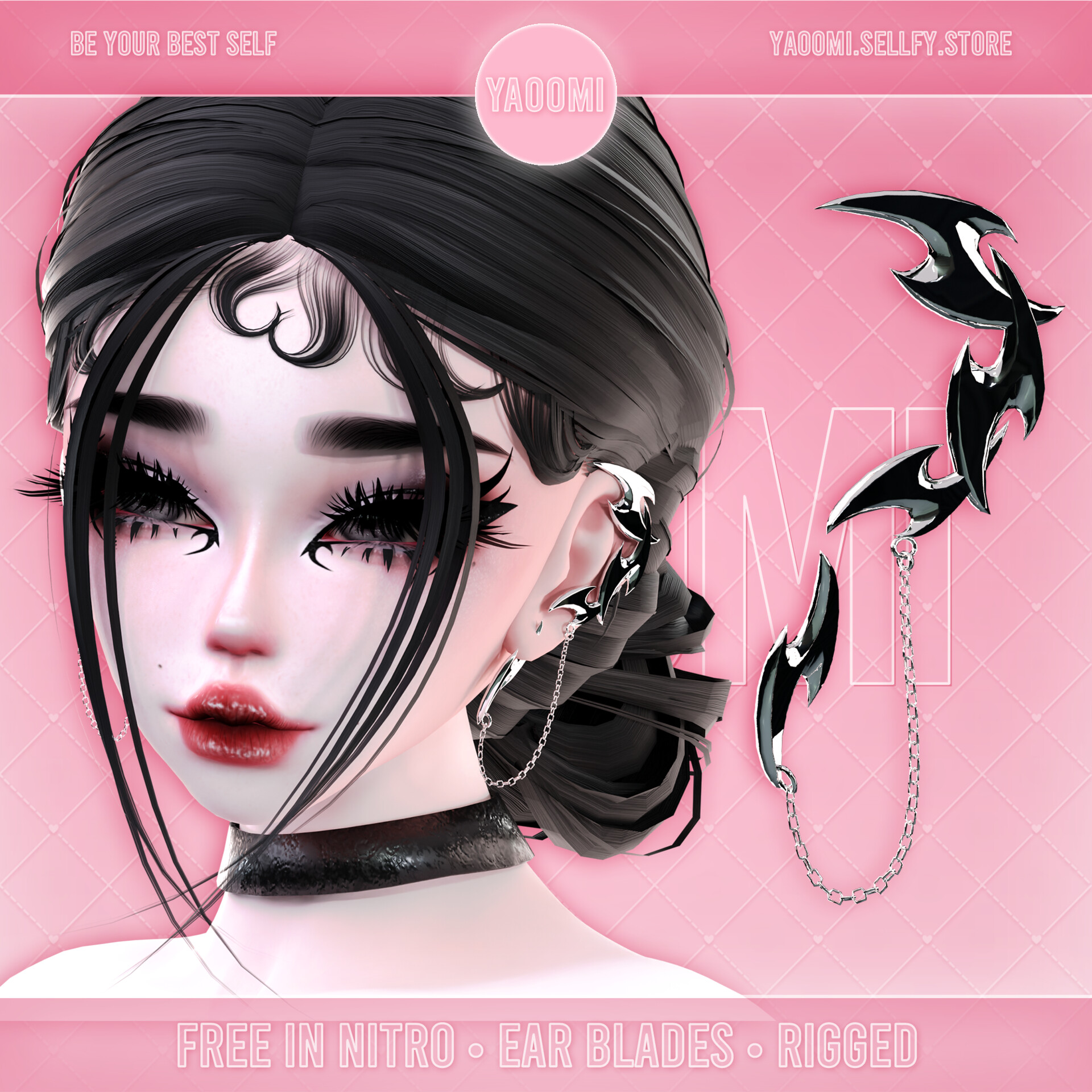 ArtStation - Ear Blades for VRChat