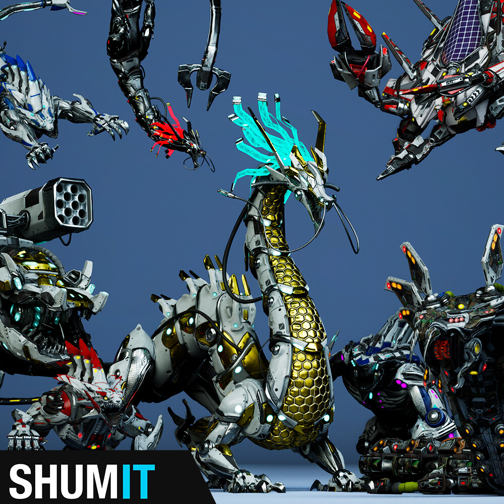 Shumilov Artem - Sci-Fi Boss pack