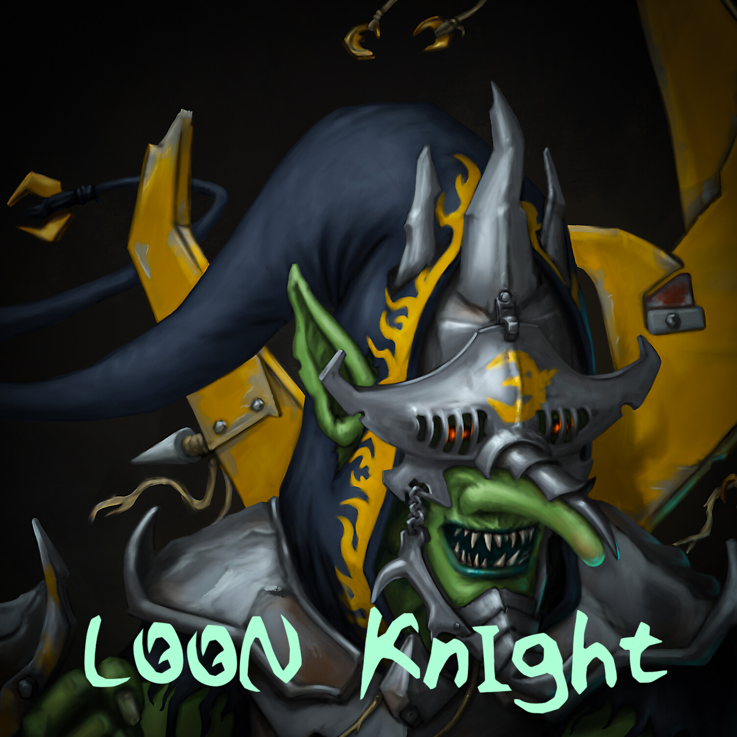 ArtStation - Loon Knight (Gloomspite Gitz - Fan Concept)