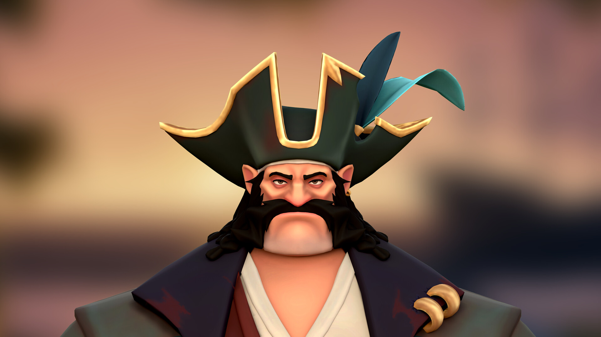 ArtStation - Game Ready Pirate