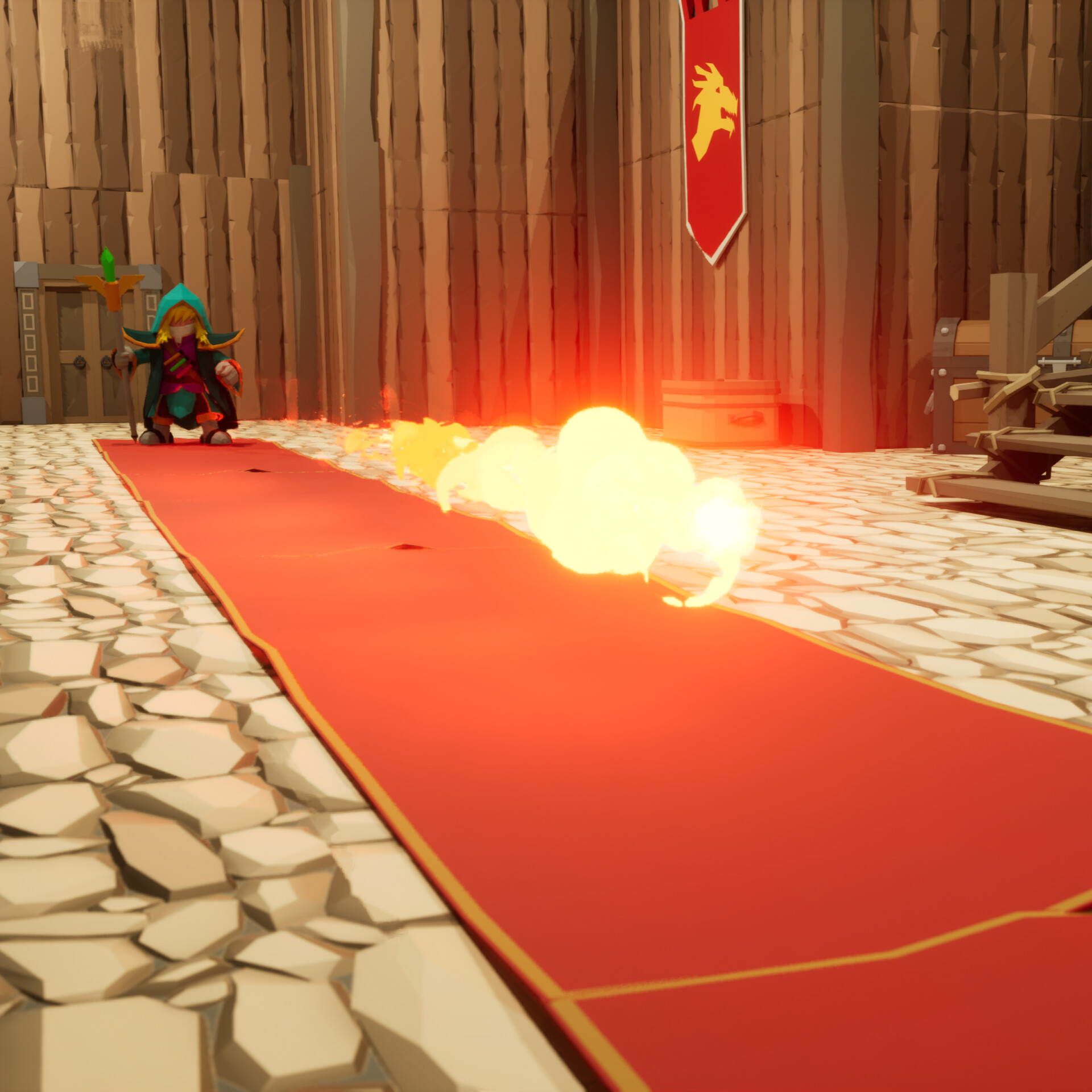 ArtStation - Stylized Fireball VFX (Unreal Engine 5)