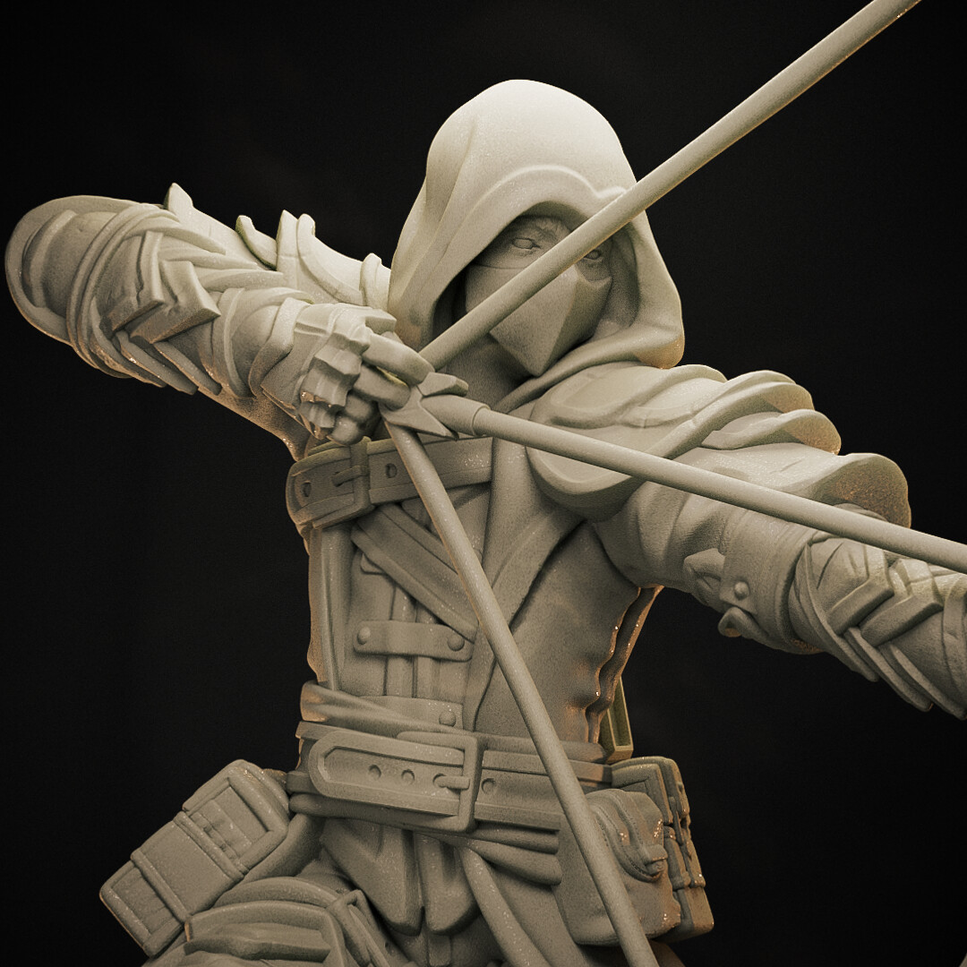 ArtStation - Archer - Miniature