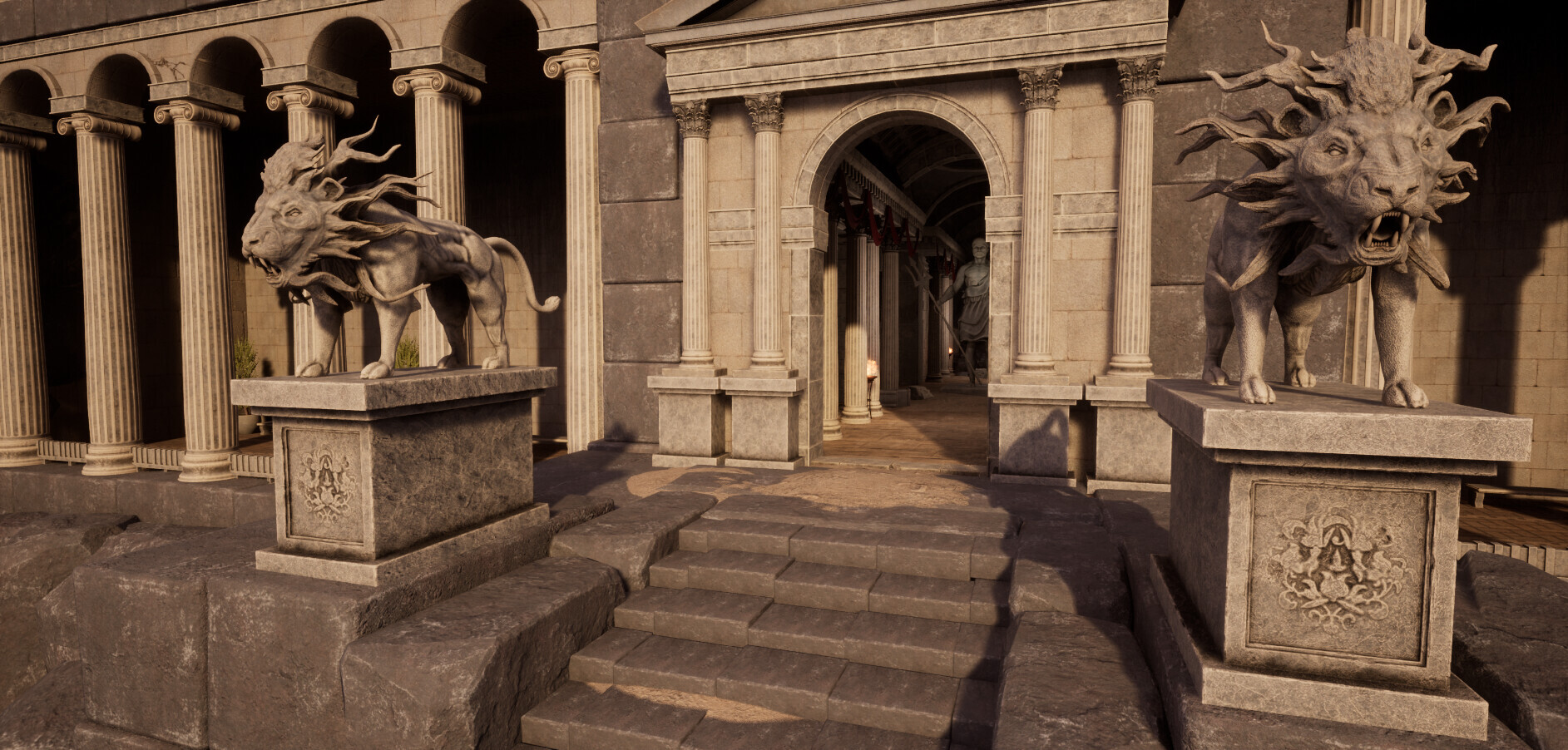 ArtStation - Greek Temple