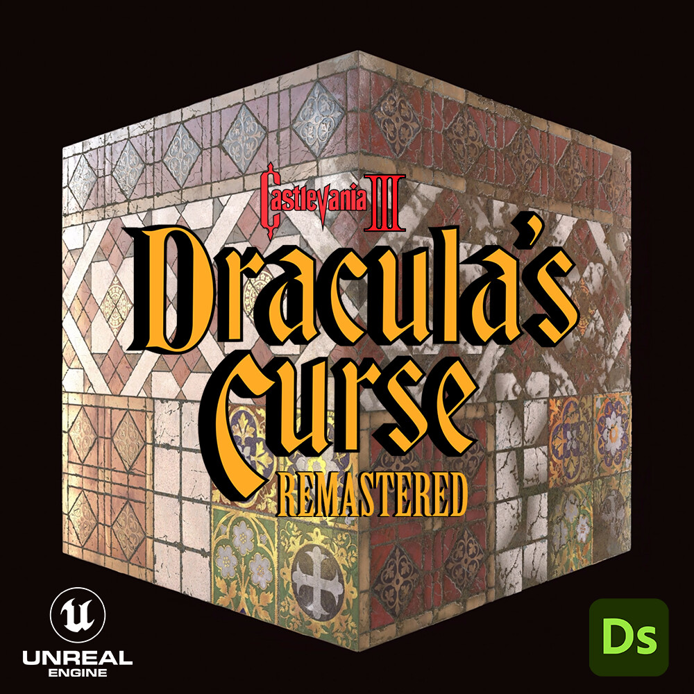 Peter Mai - Castlevania III Remastered: Church flooring trim sheet