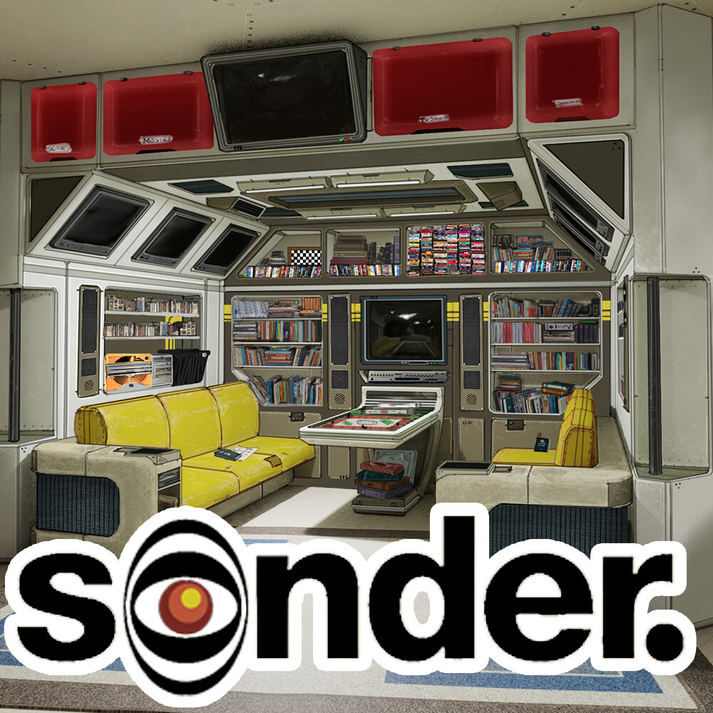 ArtStation - Sonder: Kitchen - Entertainment Area