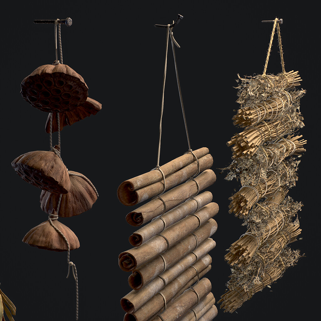 ArtStation - Hanging Food