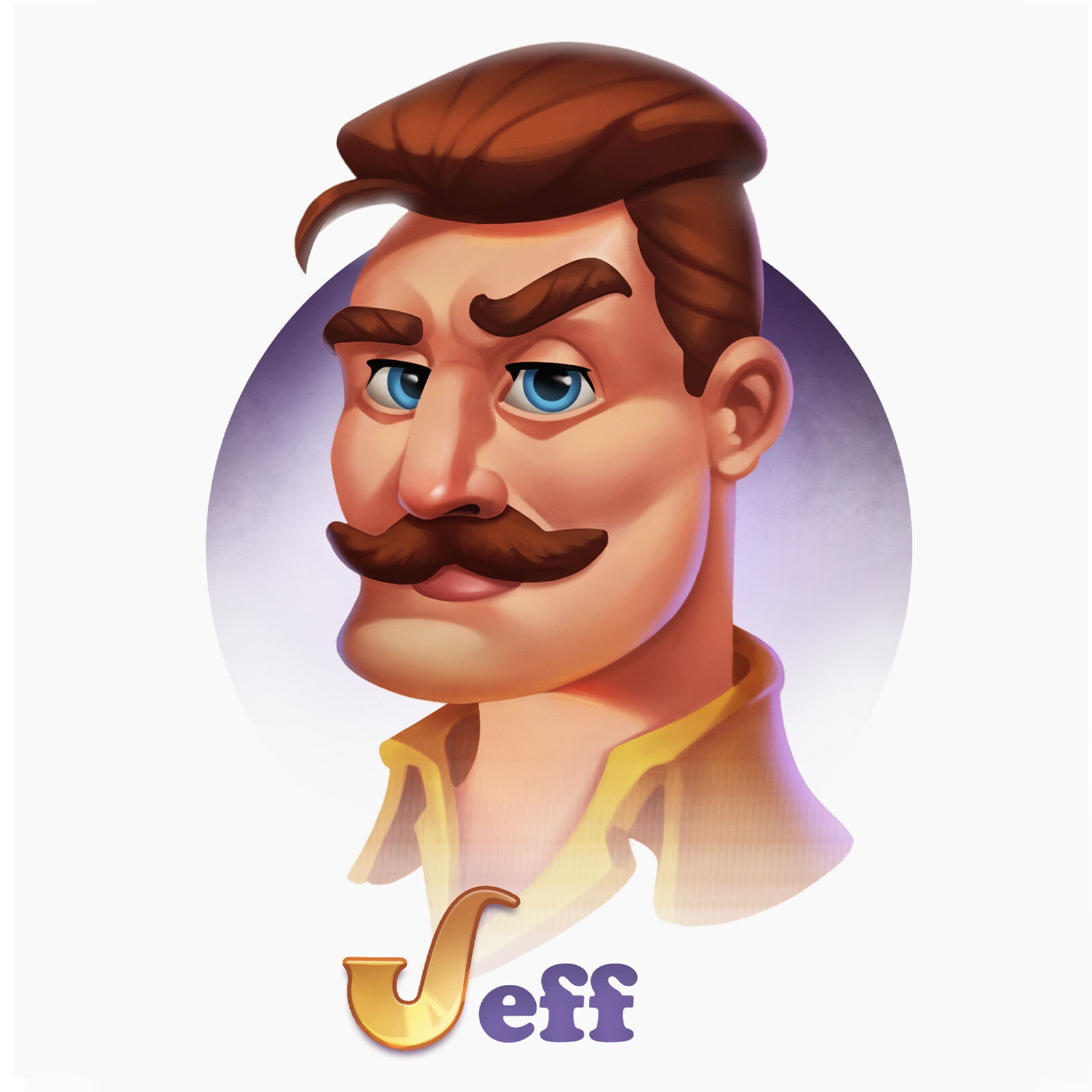 ArtStation - Uncle Jeff - Casual OC