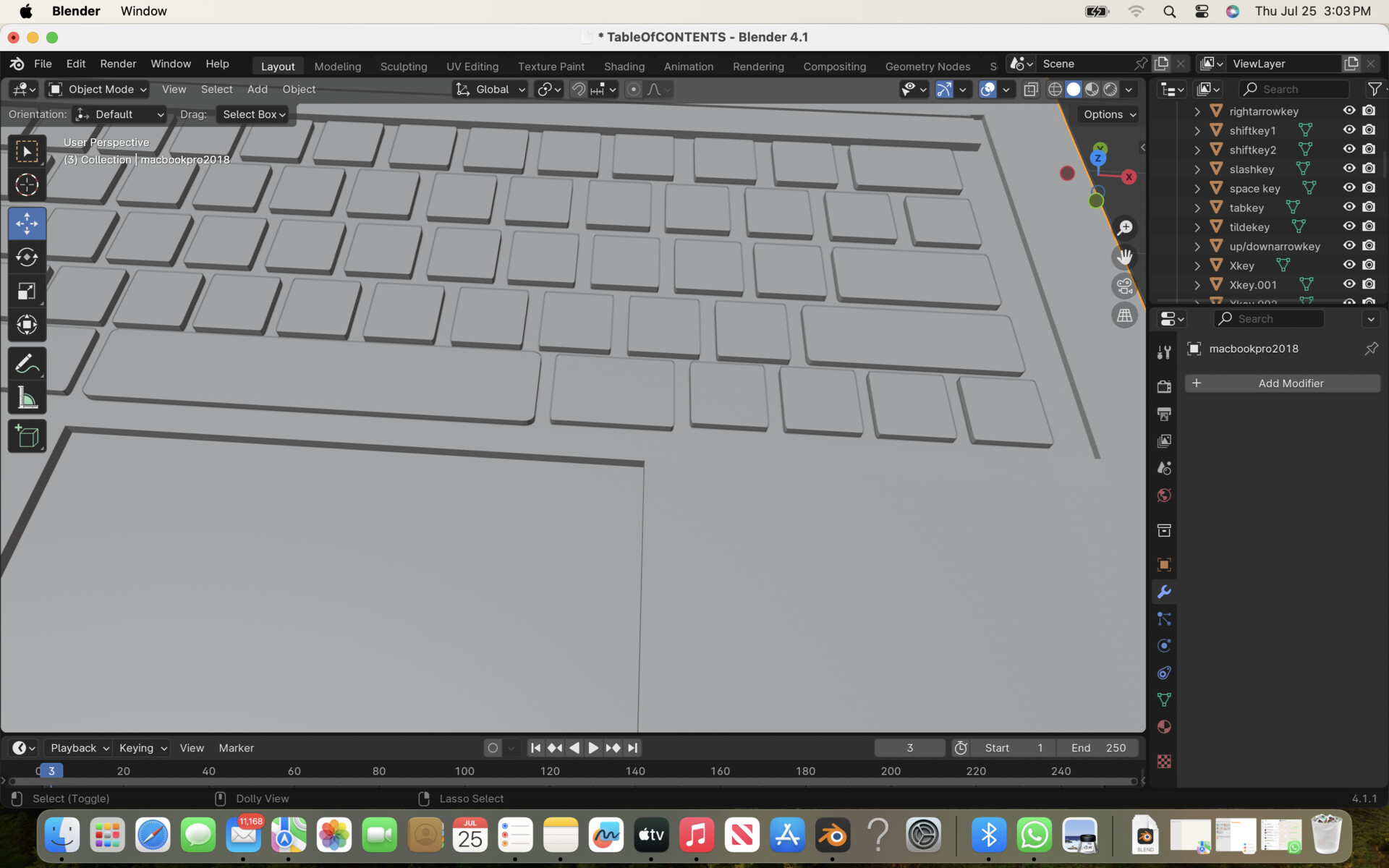 ArtStation - #WorkINprogress | Product Design of MACBOOK PRO 2018 ...