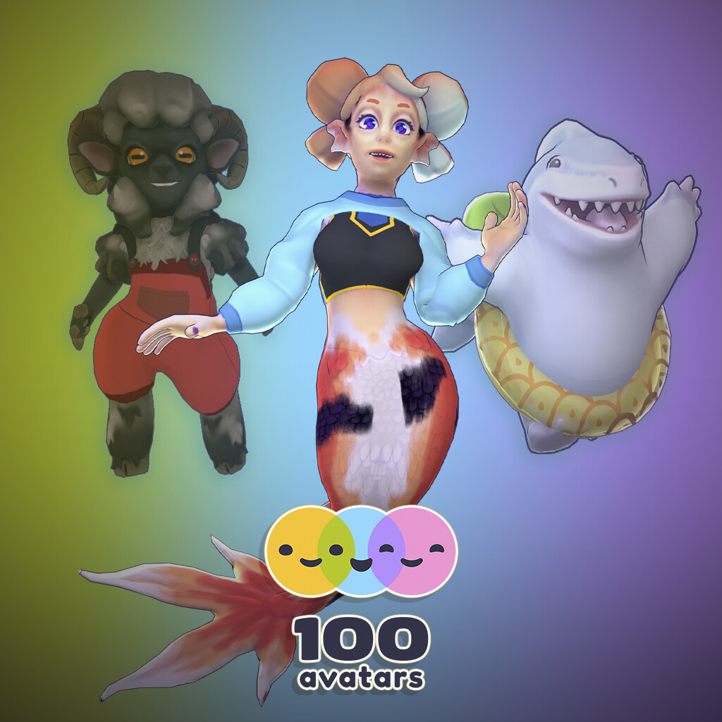 ArtStation - 100 Avatars 2/3