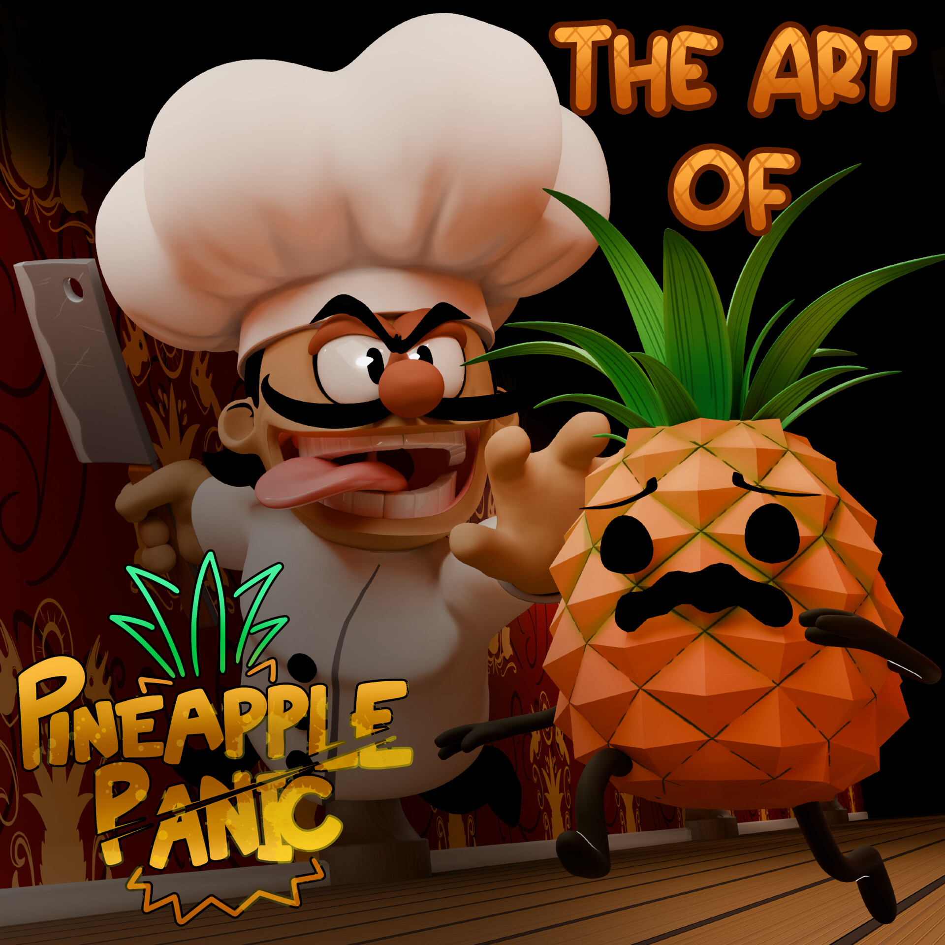 ArtStation - The Art of Pineapple Panic