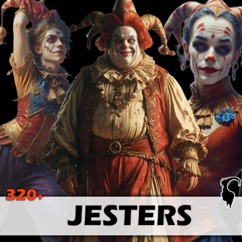 ArtStation - 320+ JESTER - Character Reference Pack - Vol.01