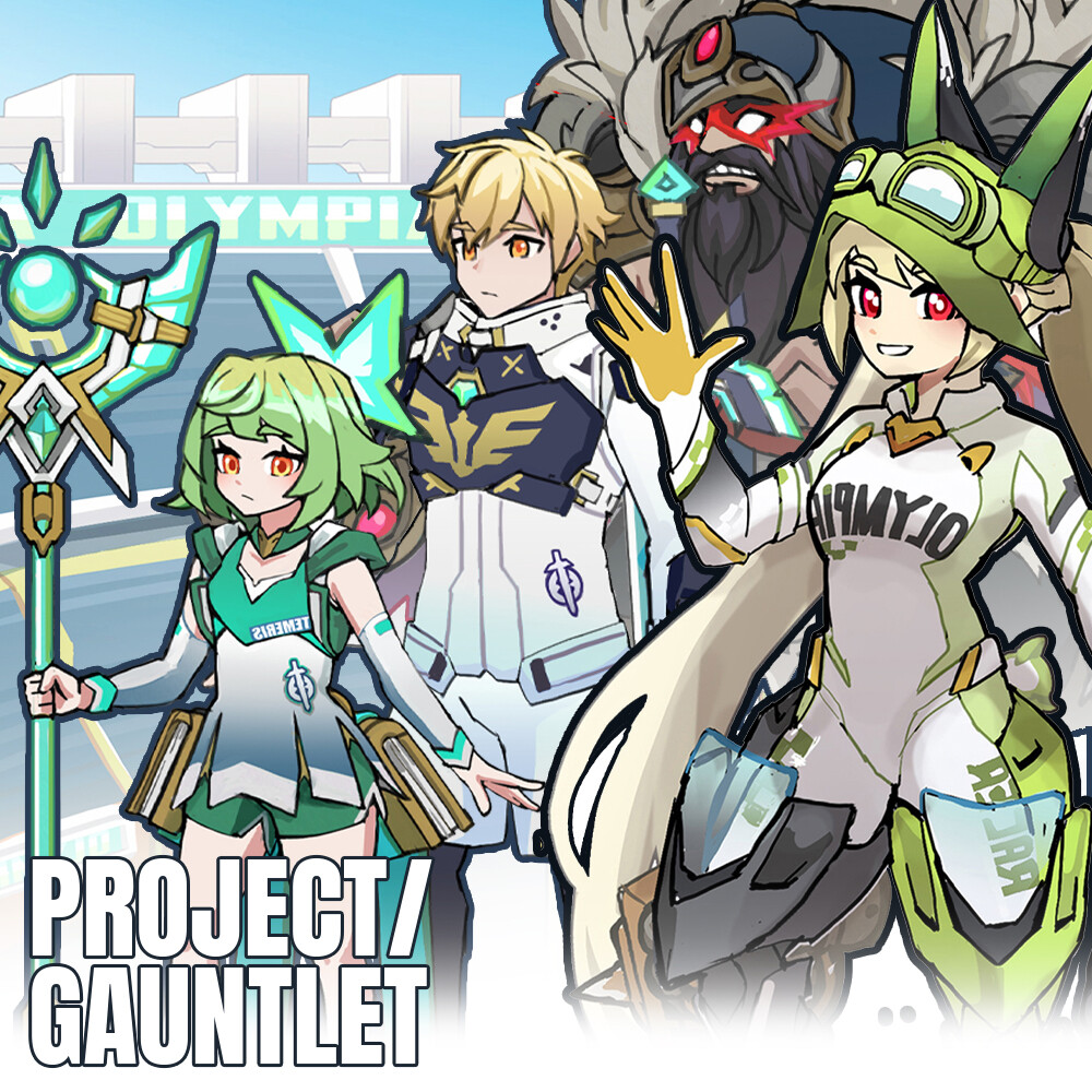 ArtStation - Project Gauntlet-character design