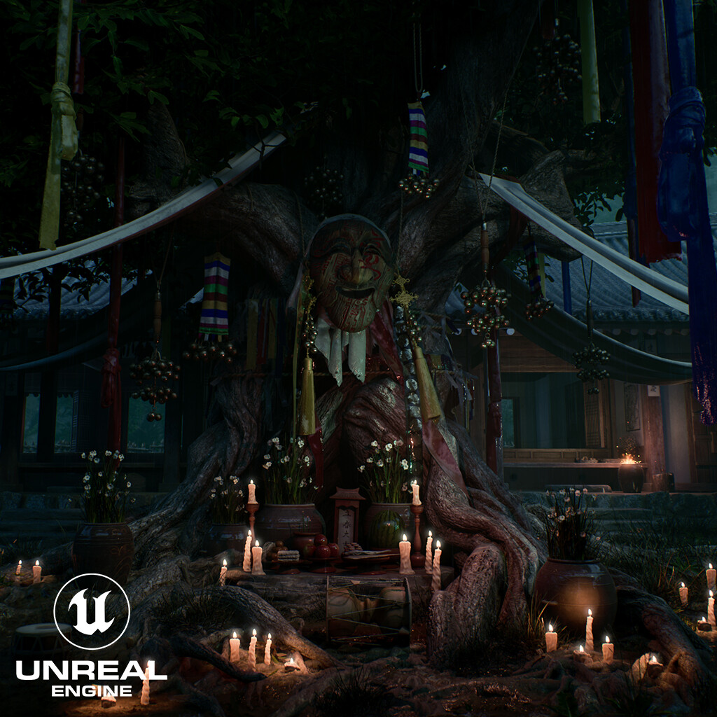 ArtStation - Shaman’s Refuge: Undead Assault