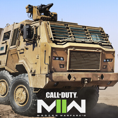 ArtStation - In-game Vehicles for Call of Duty MW2