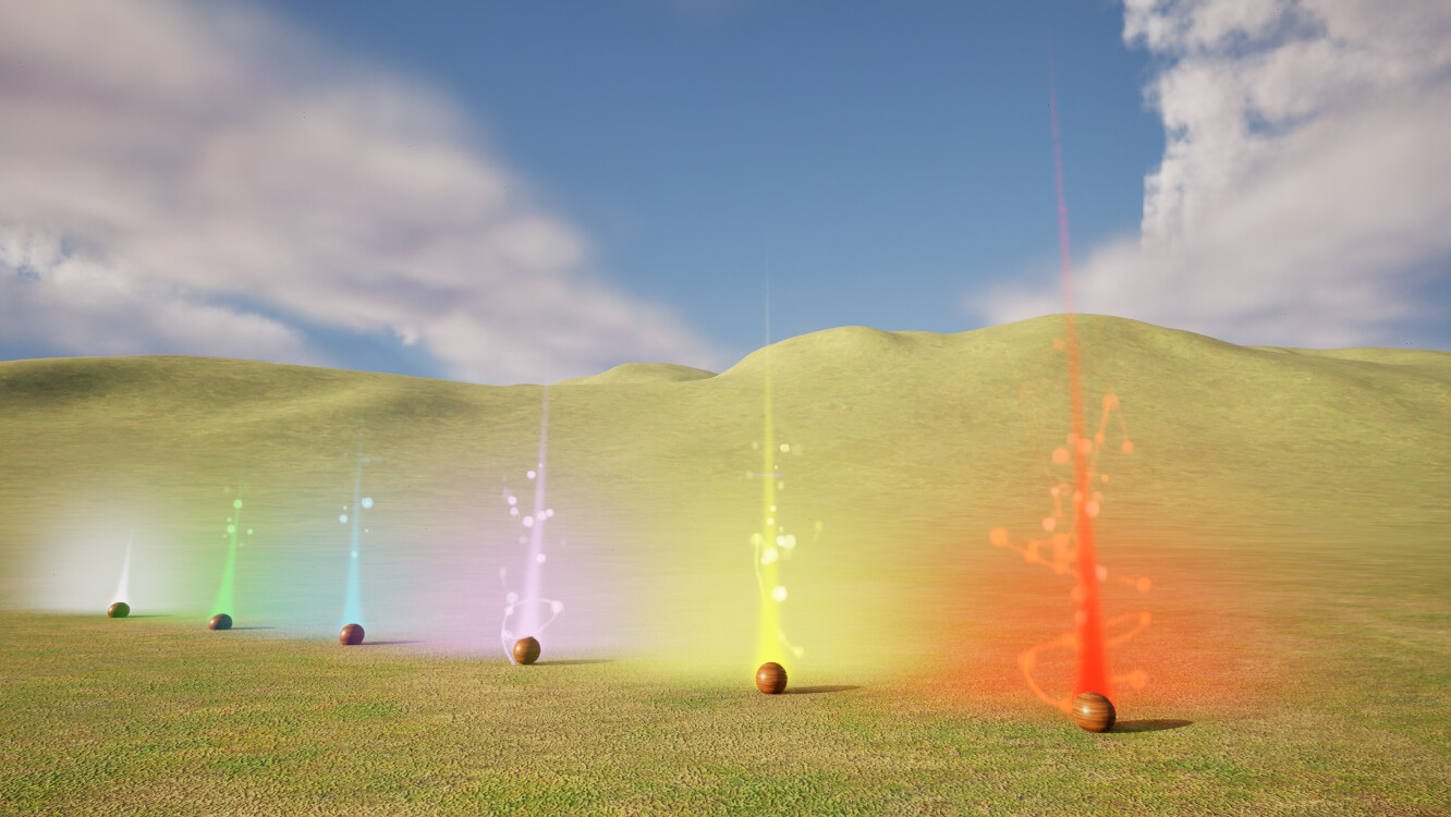 ArtStation - Item Drops VFX