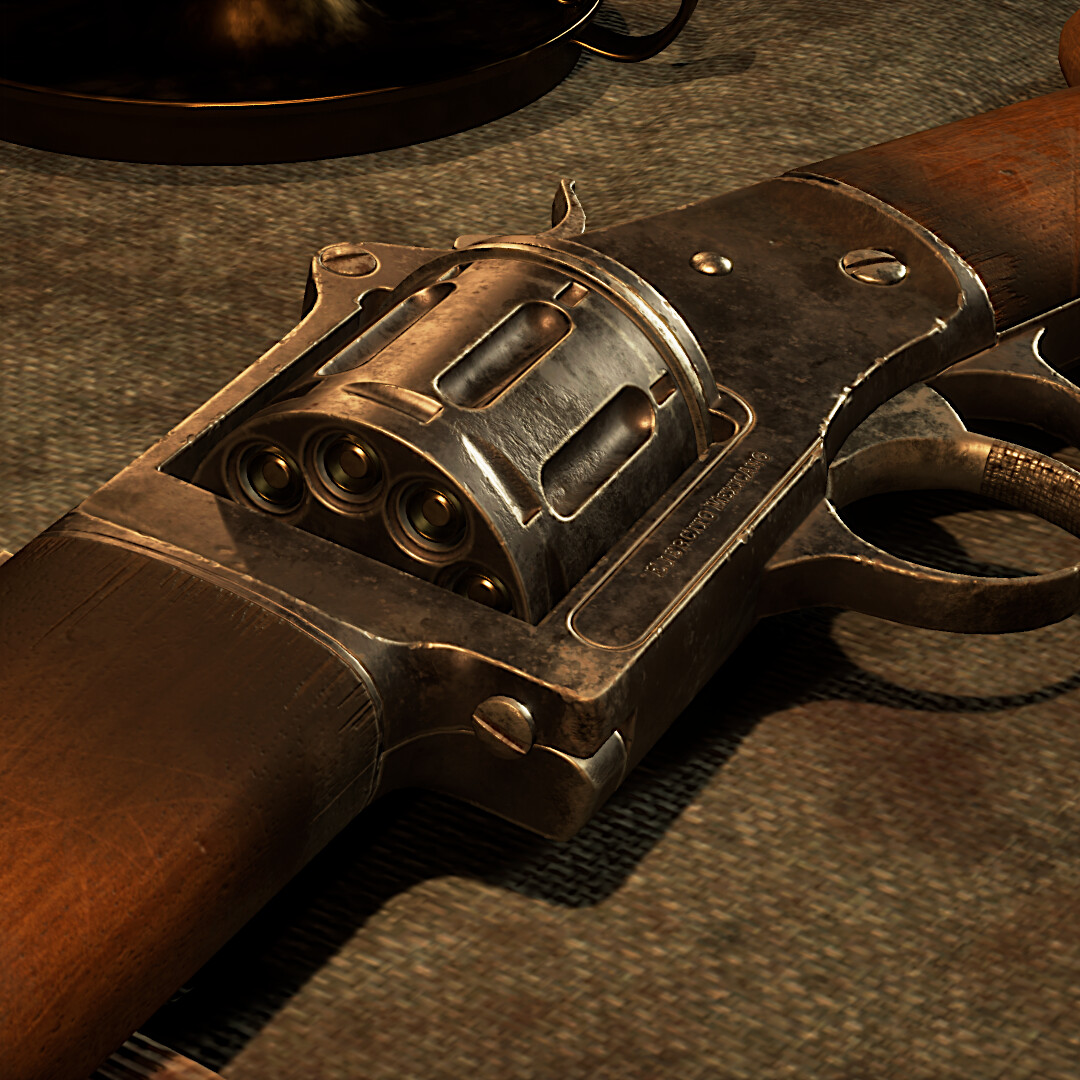 ArtStation - Pieper M1893 carbine