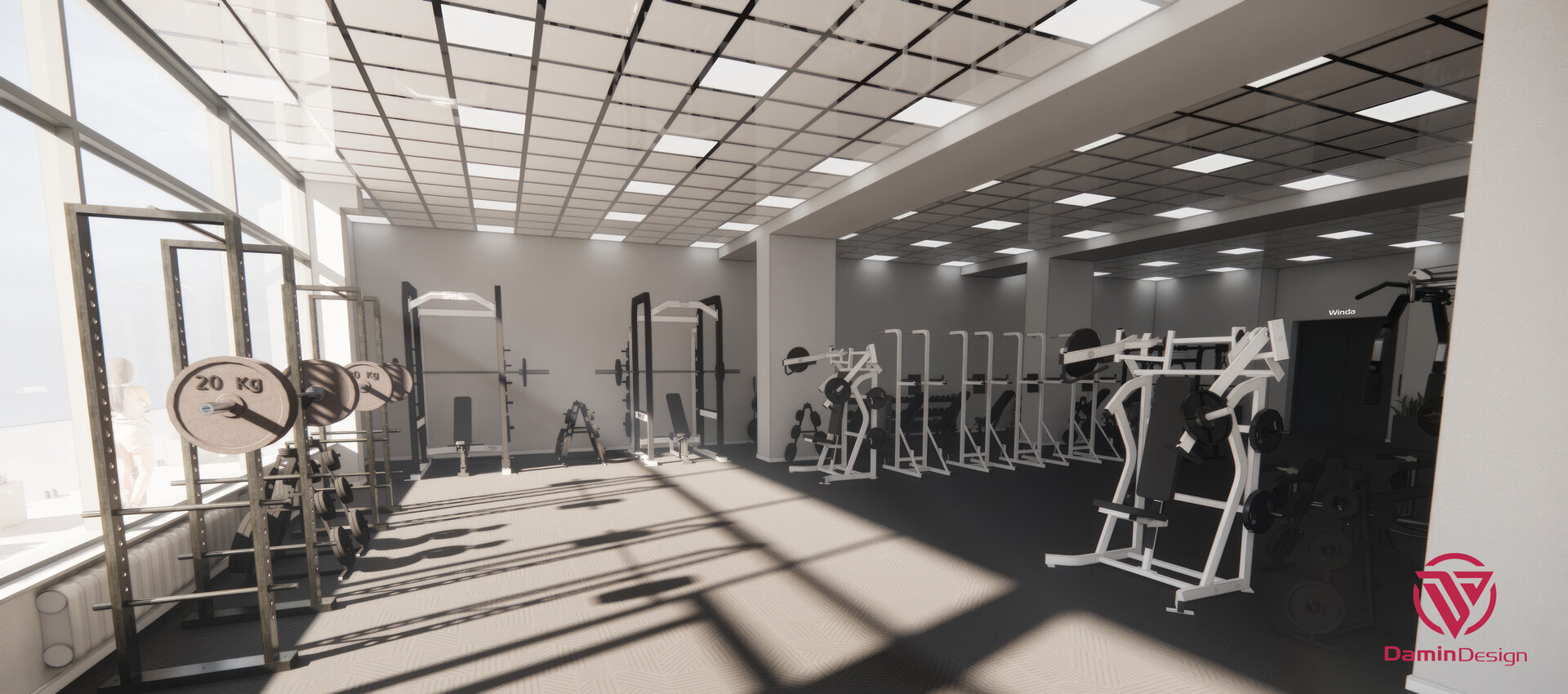 ArtStation - Modern Gym