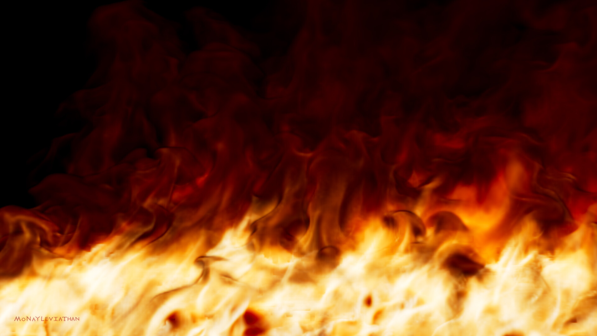 Monay Leviathan - Realistic Dynamic Fire Render