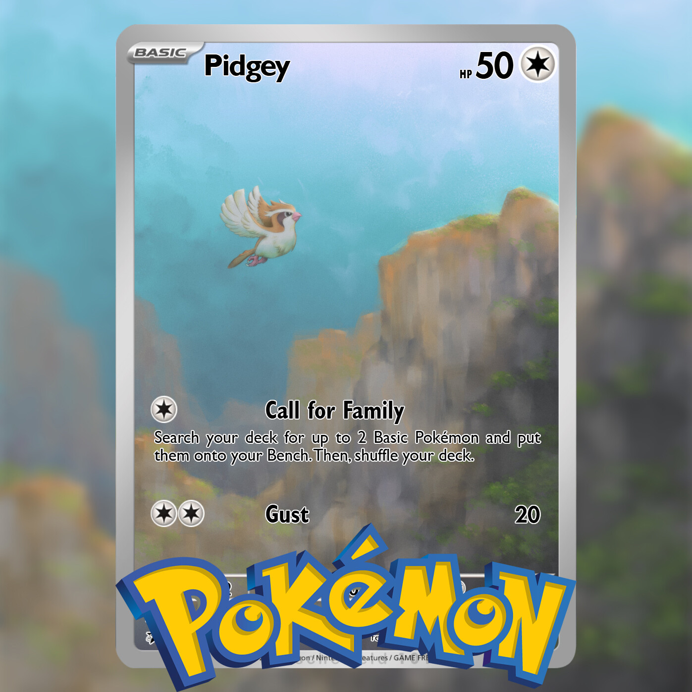 ArtStation - Pidgey (Pokémon TCG)