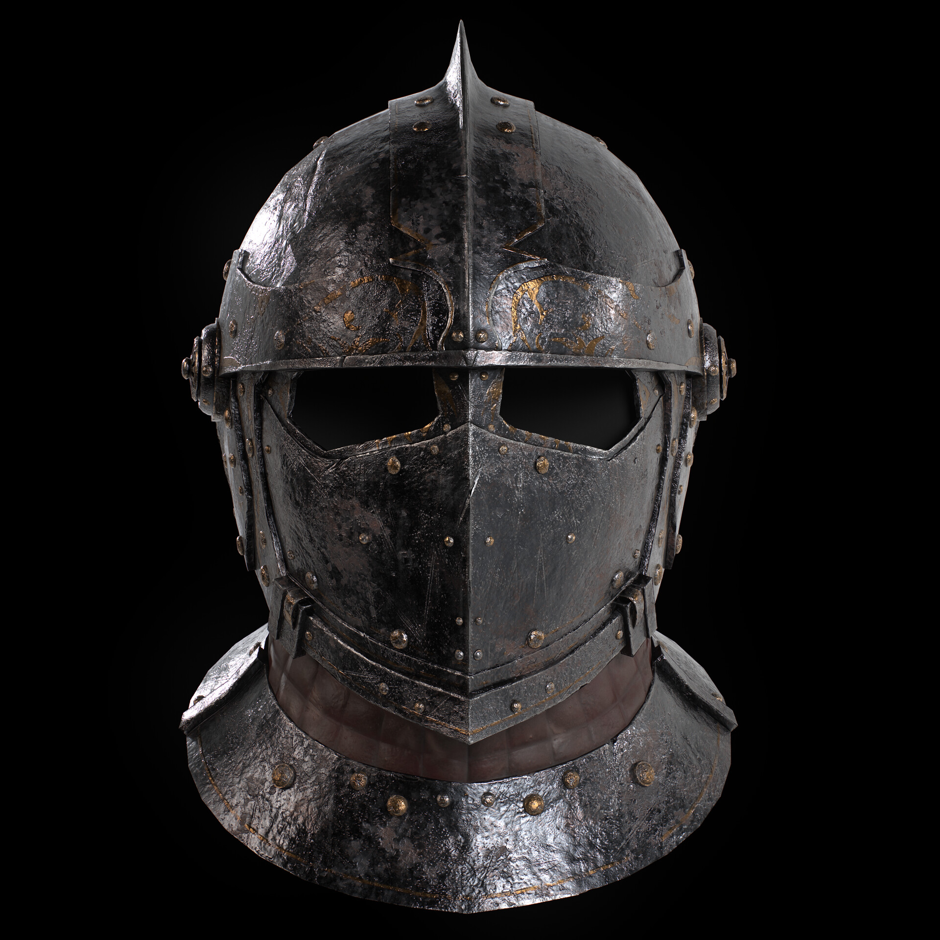 ArtStation - Medieval Knight Helmet